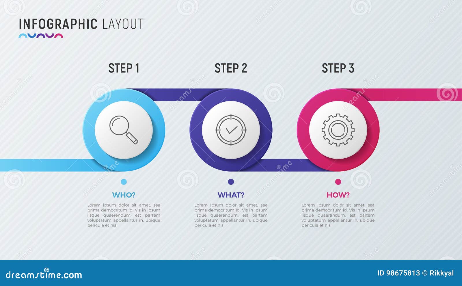 Vector Timeline Chart Infographic Design for Data Visualization. Stock ...