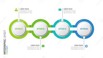Vector Timeline Chart Infographic Design for Data Visualization. Stock ...