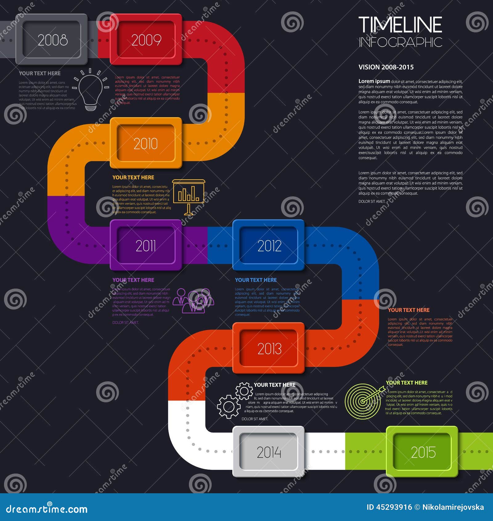 Simple Timeline Design