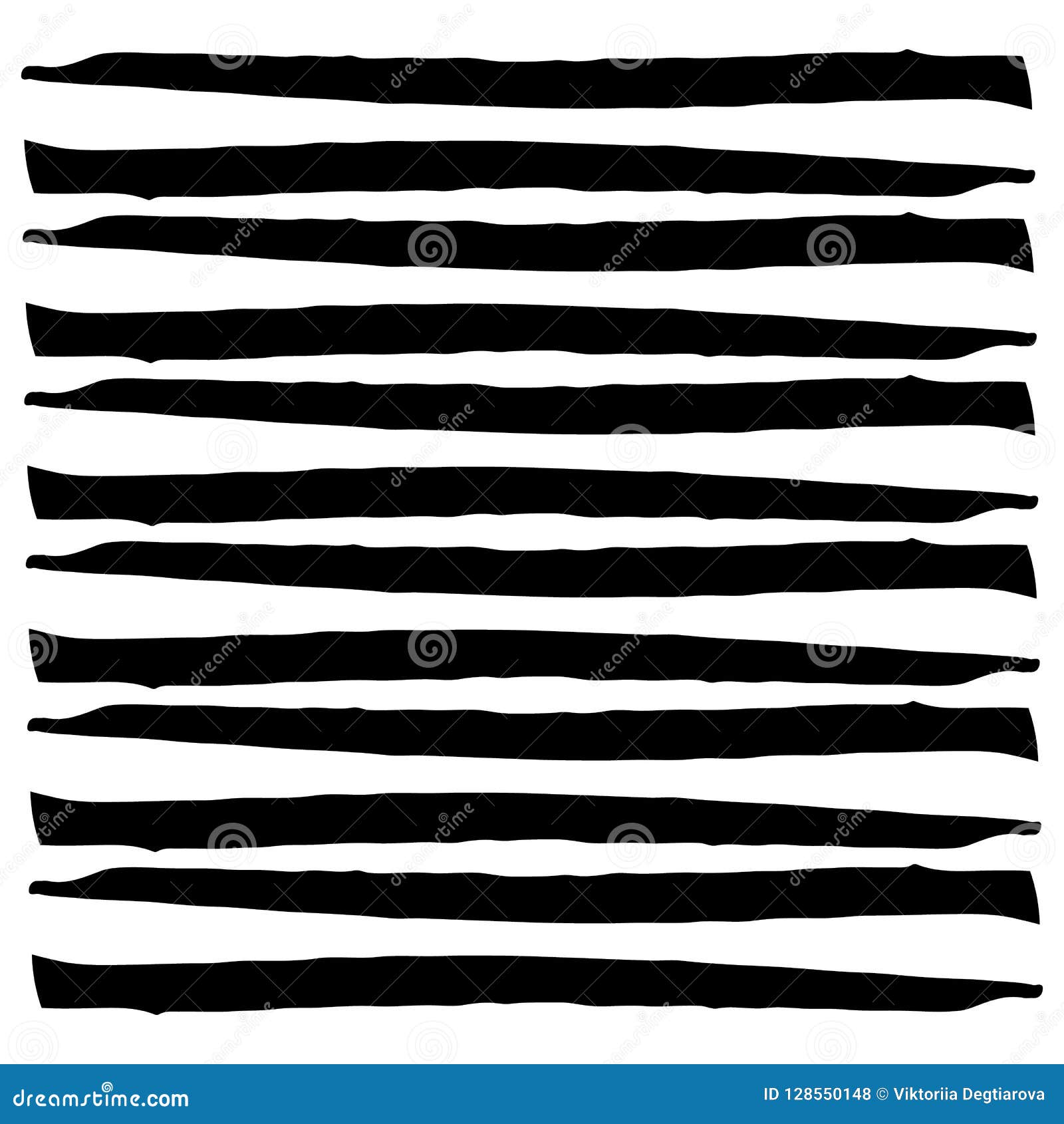 Vector Tiras Negras Del Grunge Hechas En Tinta Ilustración del Vector ...