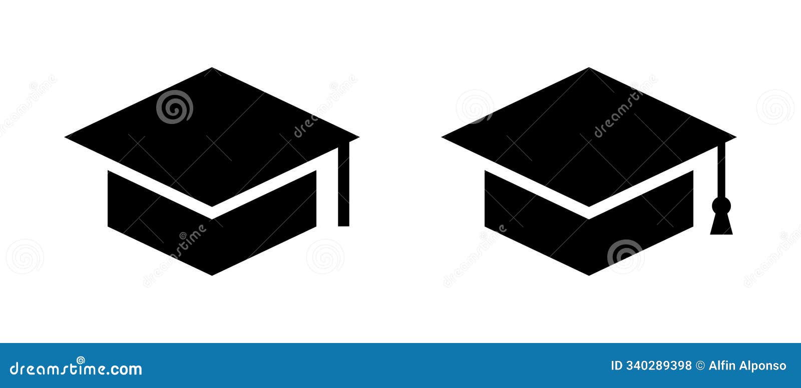 Vector Toga Hat Icon Symbols. Graduation Hat Icon Stock Illustration ...