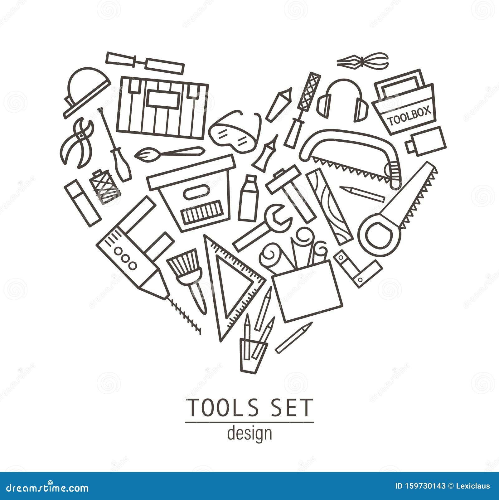 Icons Set Carpenter Royalty-Free Stock Image | CartoonDealer.com #59948086