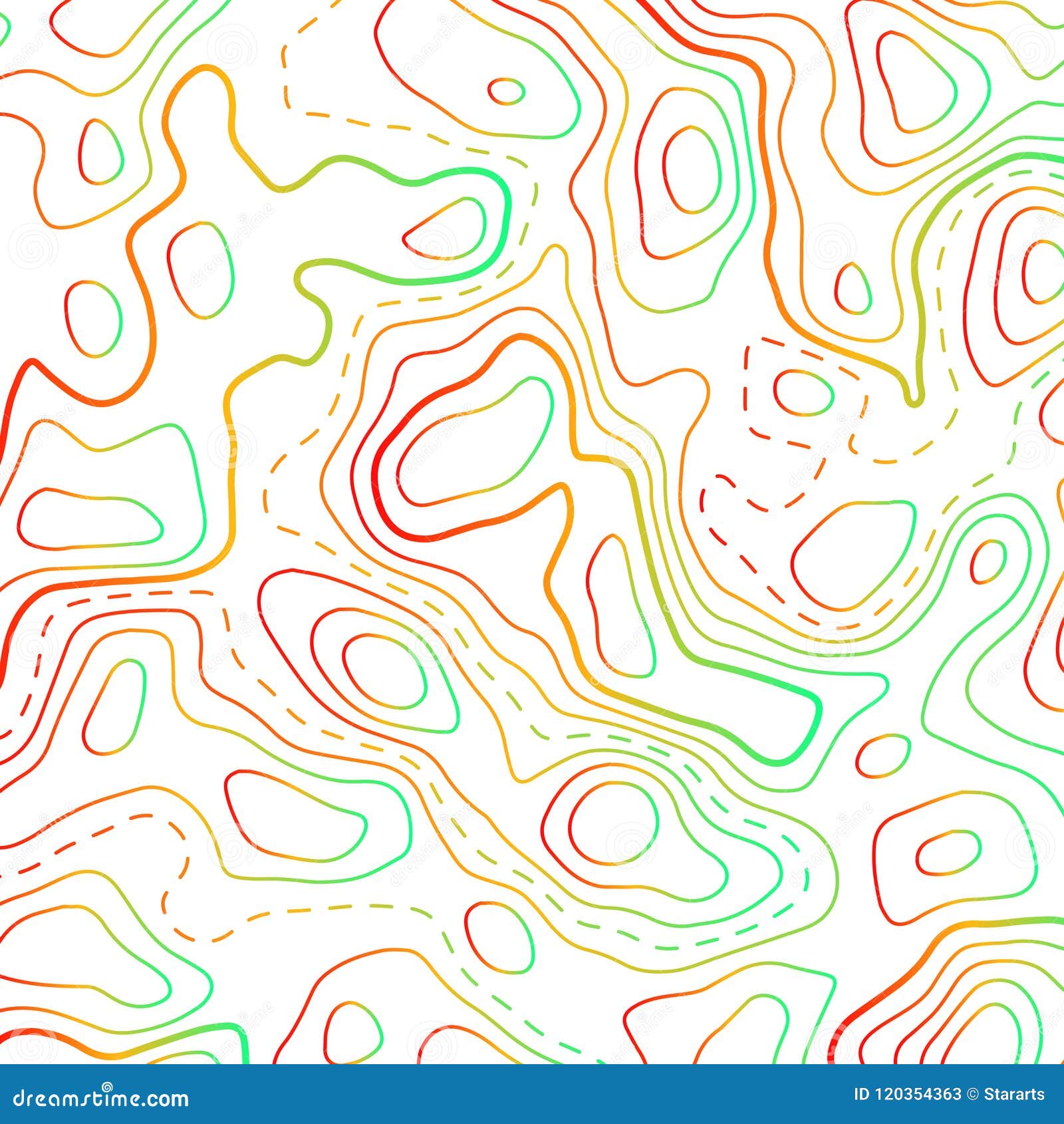 Vector Topographic Map Contour Design Stock Vector - Illustration of ...