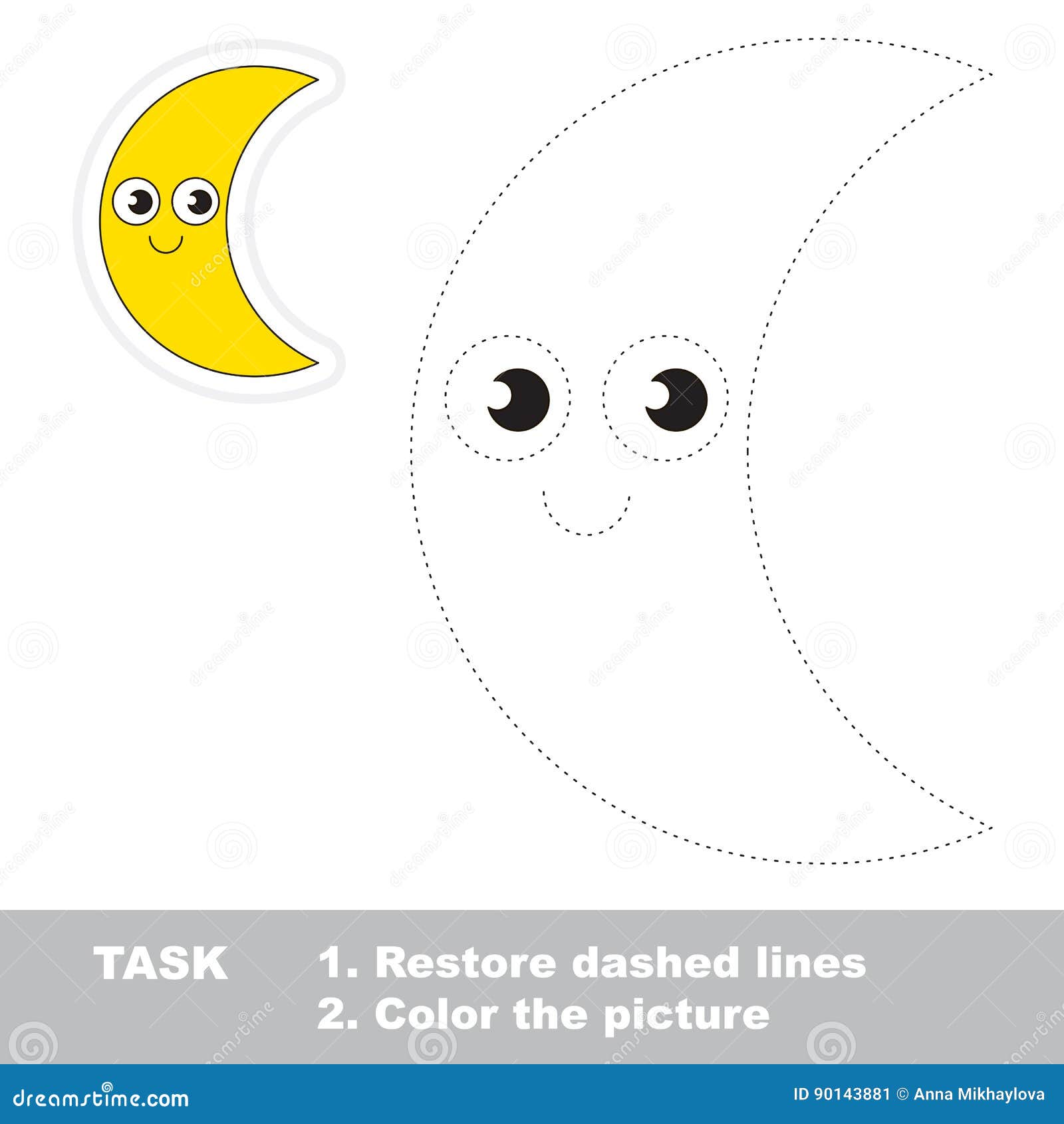 Crescent Shape For Preschool