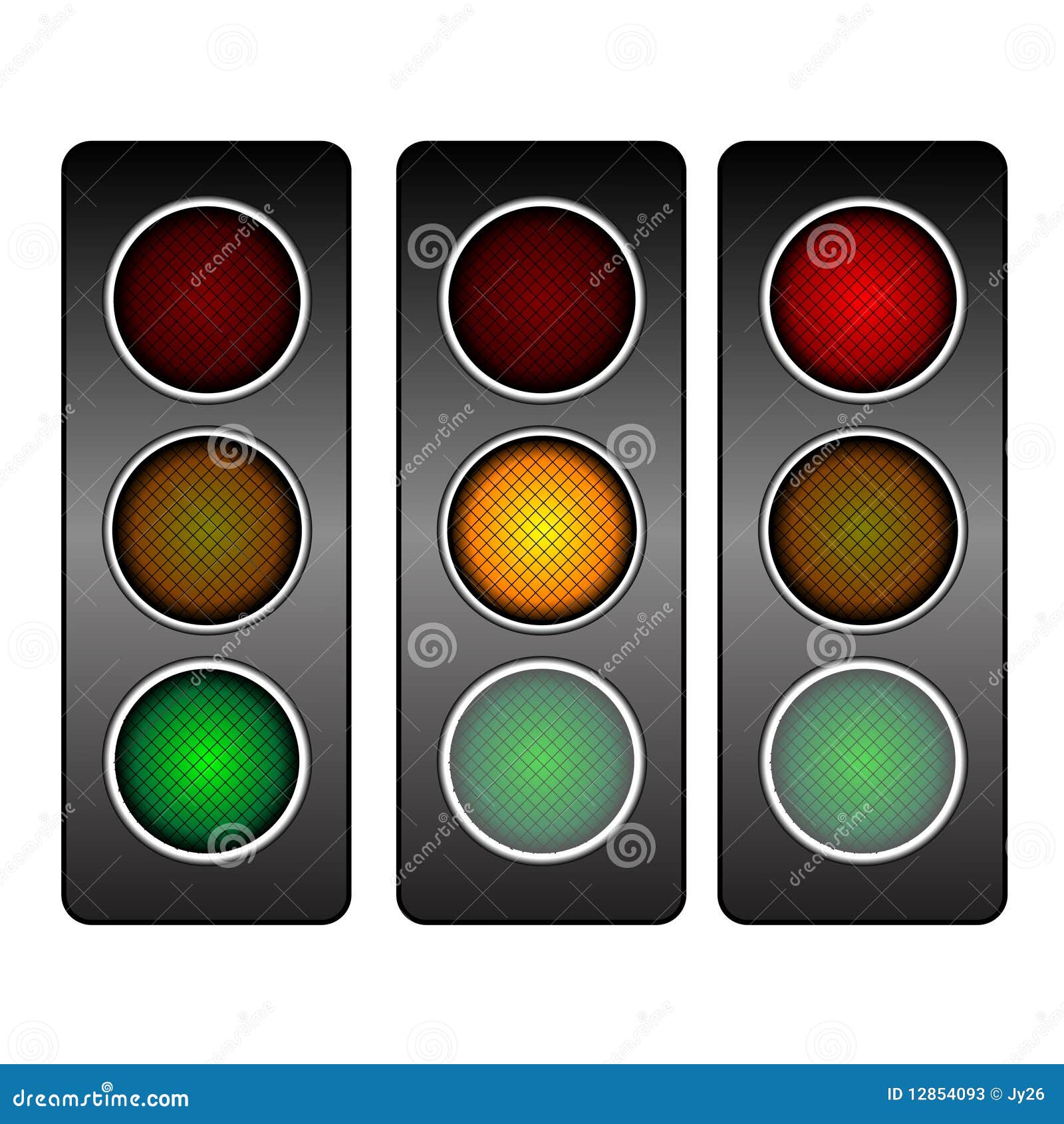 Vector traffic light stock vector. Illustration of semaphore - 12854093 Vector traffic light stock vector. Illustration of semaphore - 12854093