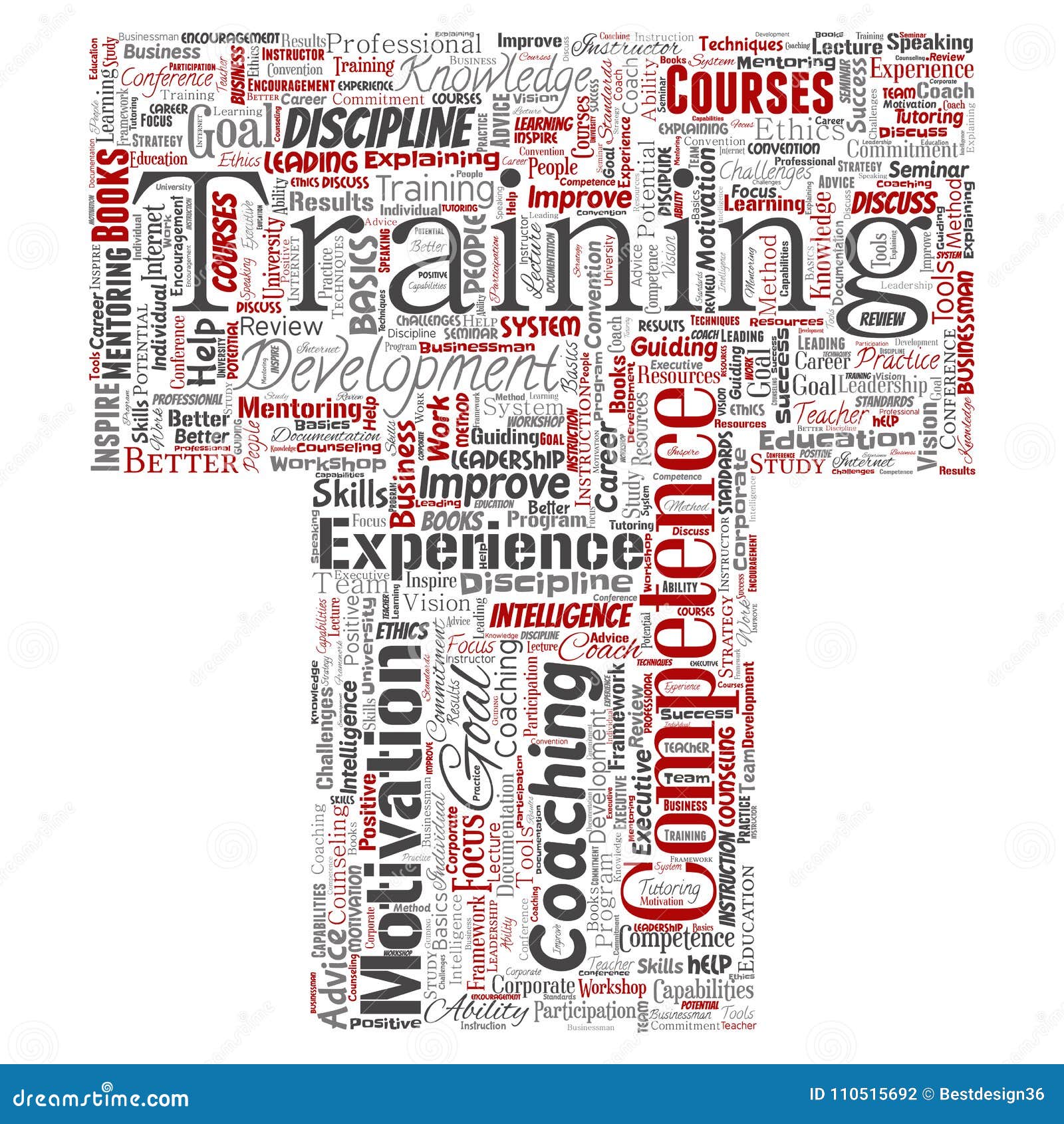 Vector Training, Coaching or Learning, Study Letter Font T Stock Vector ...