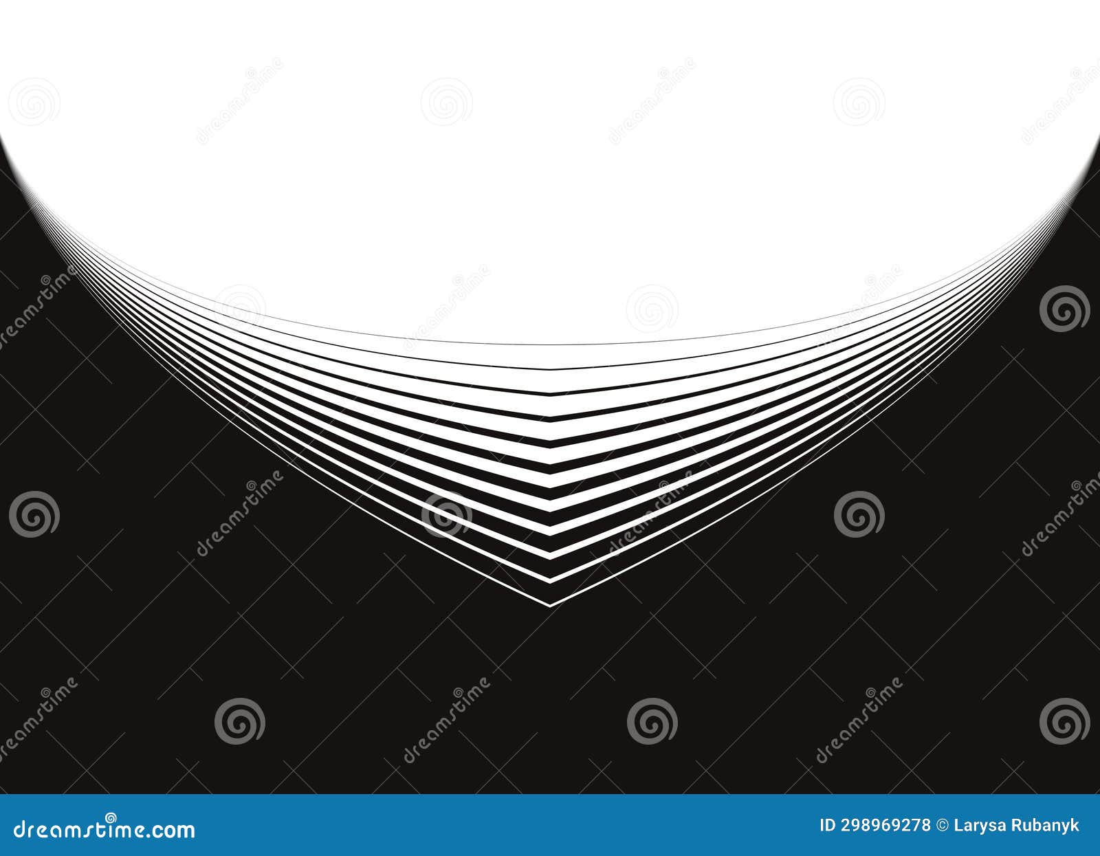 Vector Transition from Black To White in Retro Style. Background ...