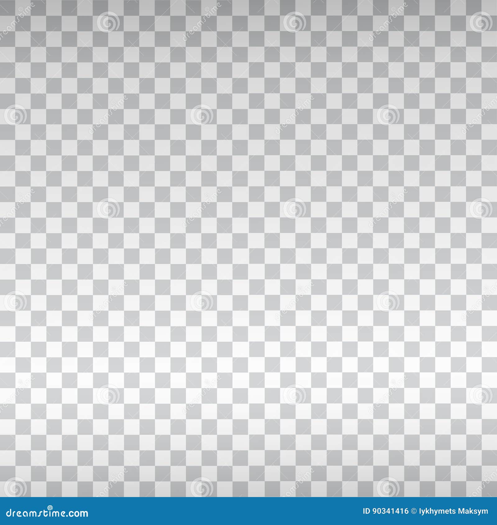 Vector Transparency Grid with Gradient and Small Squares. Stock Vector ...