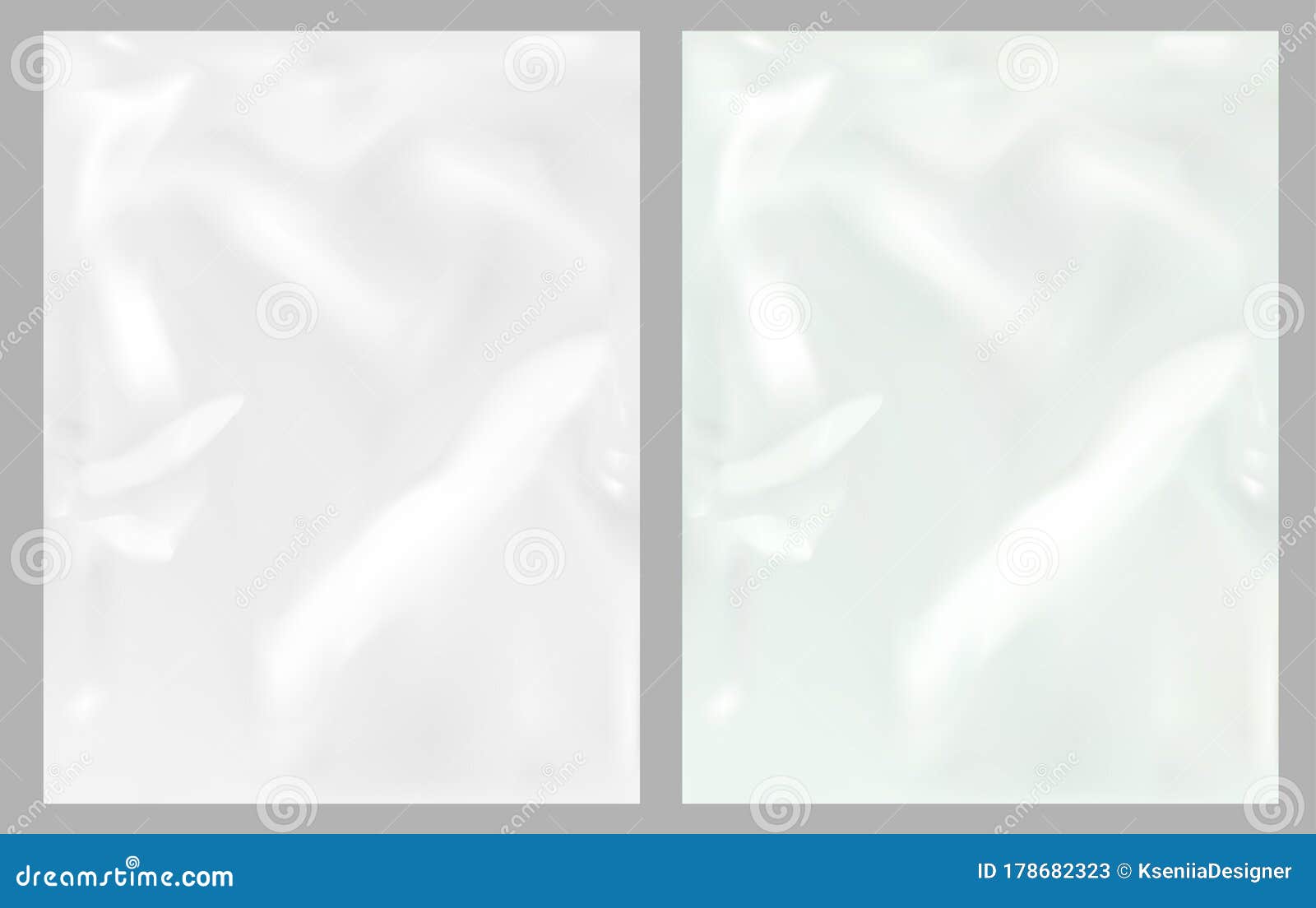 Plastic Wrapper Texture Overlay, Stretch Wrap, Cartoon Vector ...