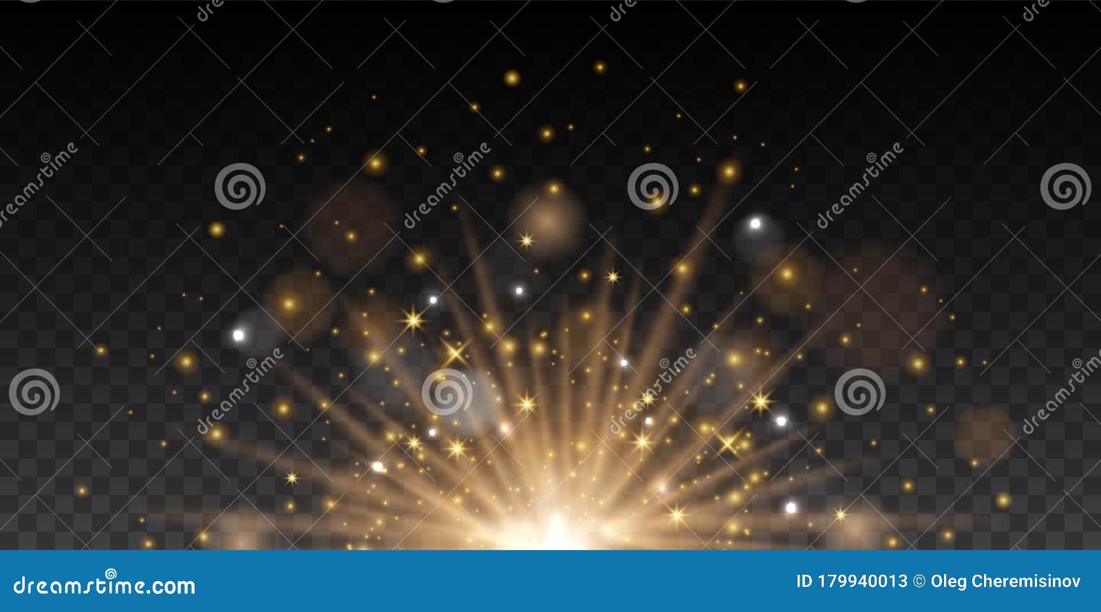 Vector Transparent Soft Magic Light Effect Stock Vector - Illustration ...