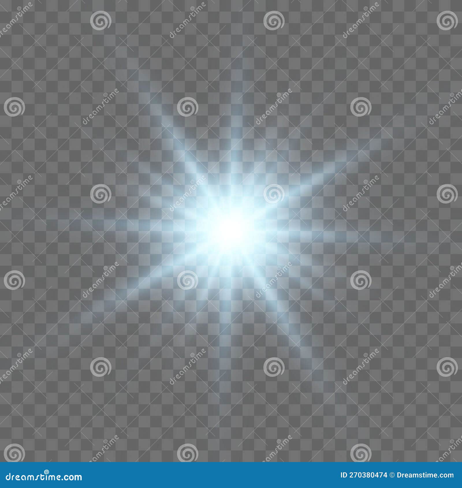 Sunlight Special Lens Flare Light Effect Stock Illustration ...
