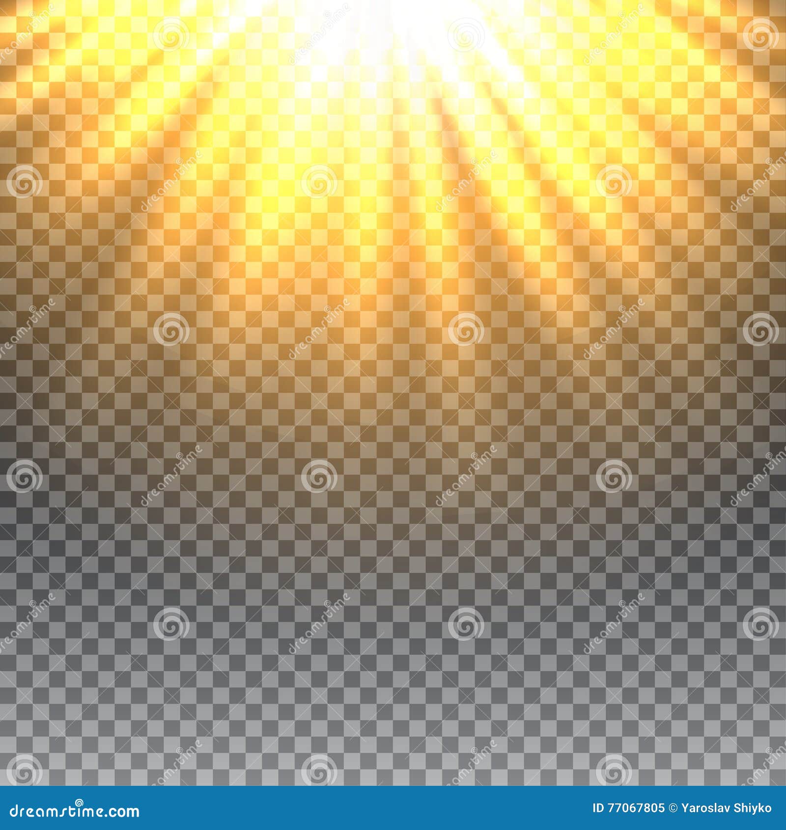 Vector Transparent Sunlight Special Lens Flare Light Effect. Stock ...