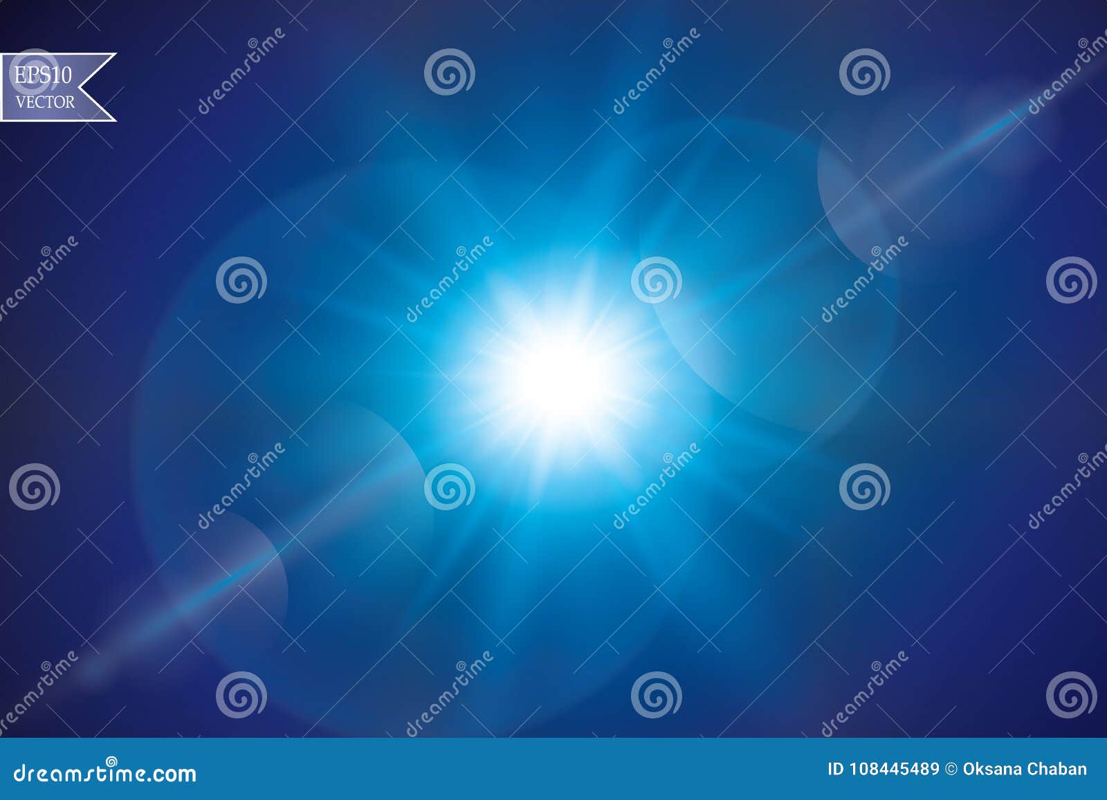 Vector Transparent Sunlight Special Lens Flare Light Effect. Sun Flash ...