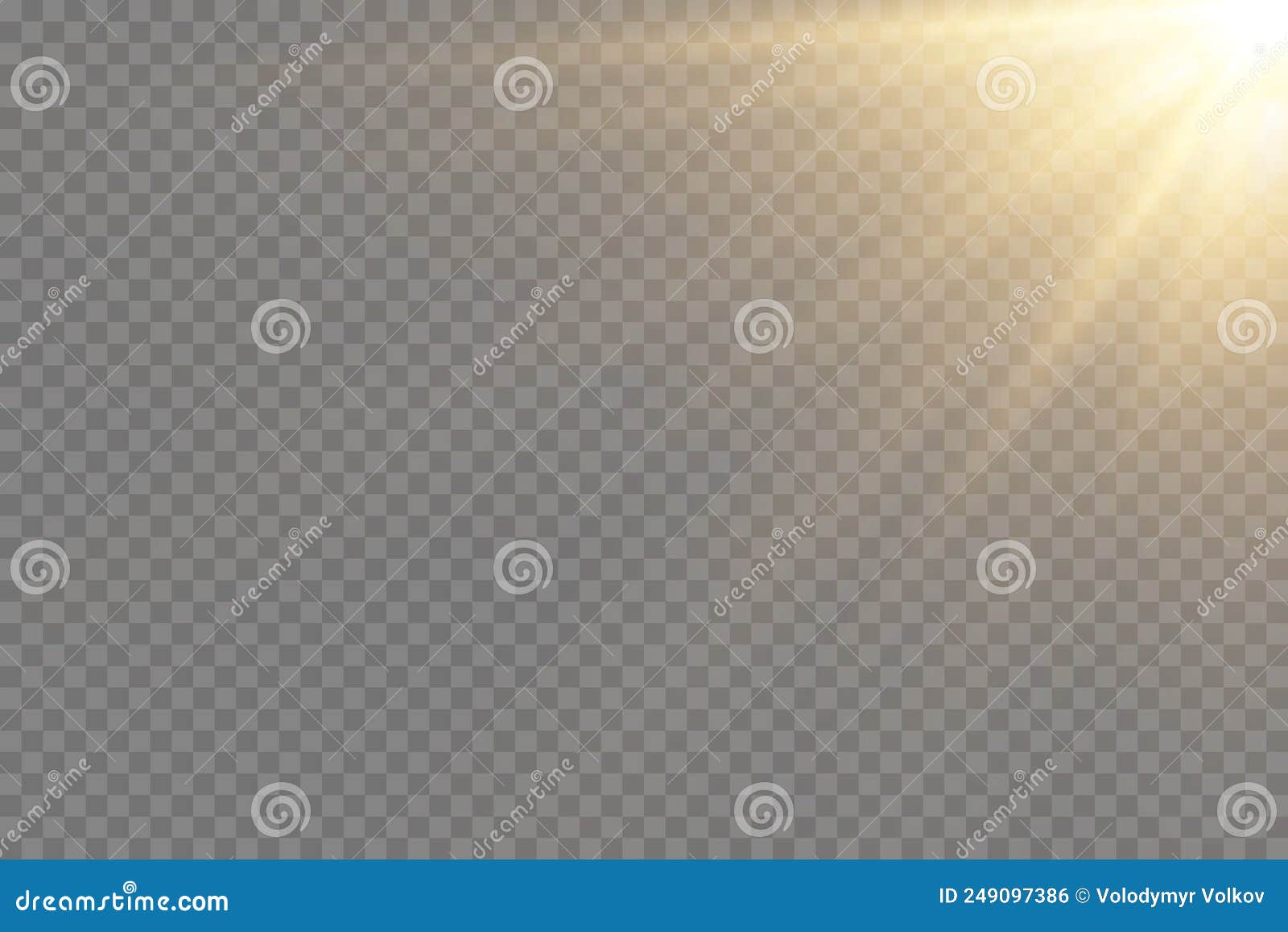 Vector Transparent Sunlight Special Lens Flash Light Effect.front Sun ...