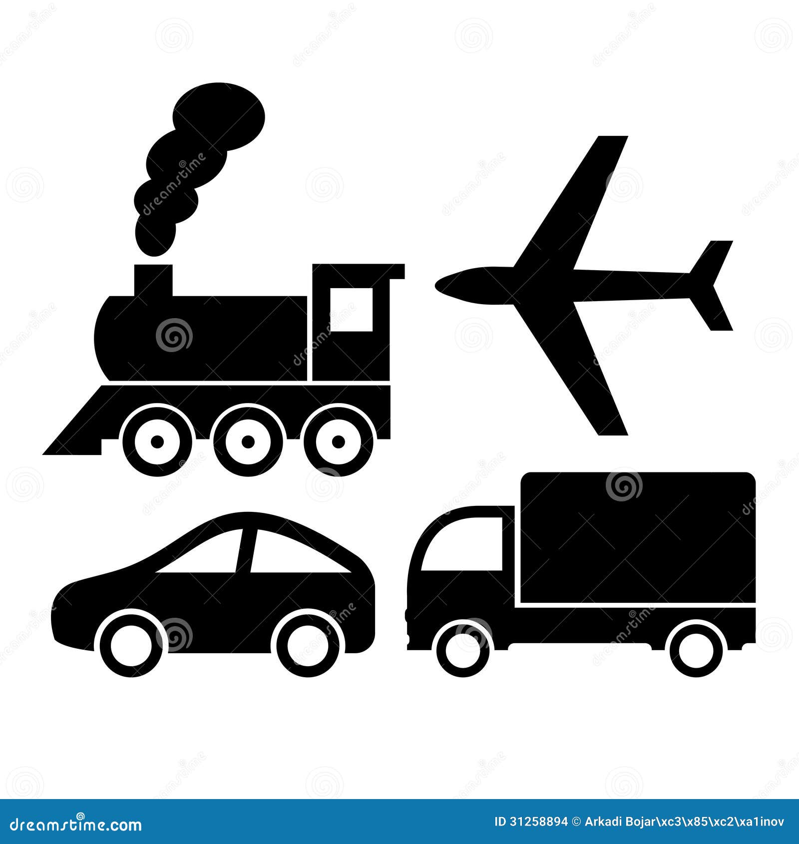 Public Transportation Vector