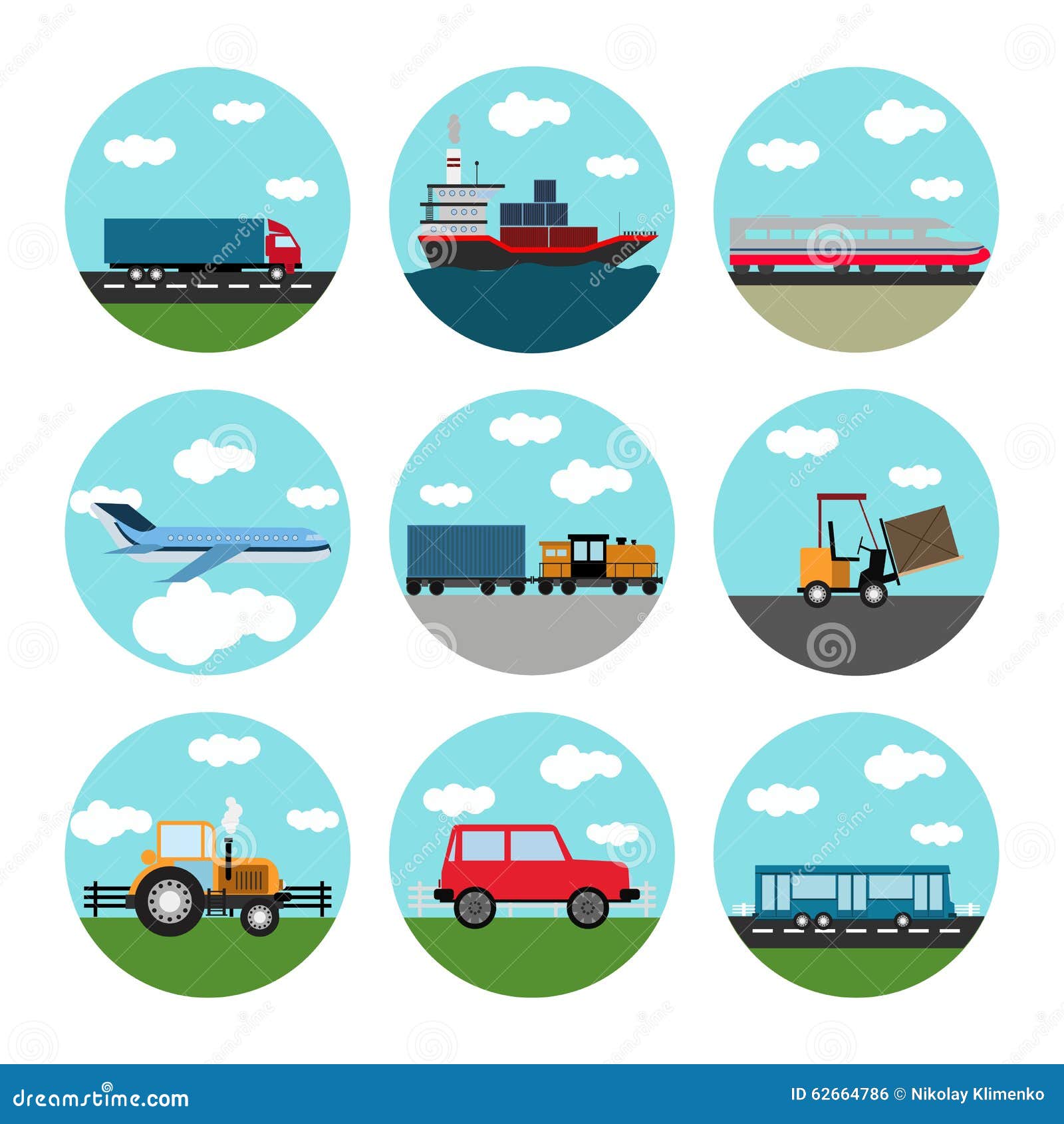 Set Plane, Ship Line Path, Folded Map, With Location Marker, City ...