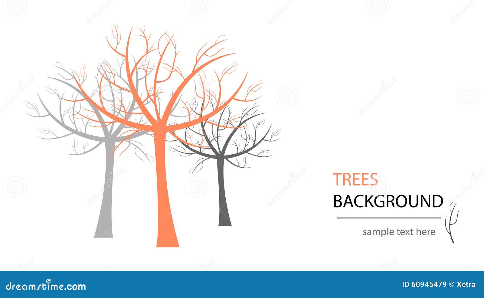 Vector tree stock vector. Illustration of natural, branch - 60945479