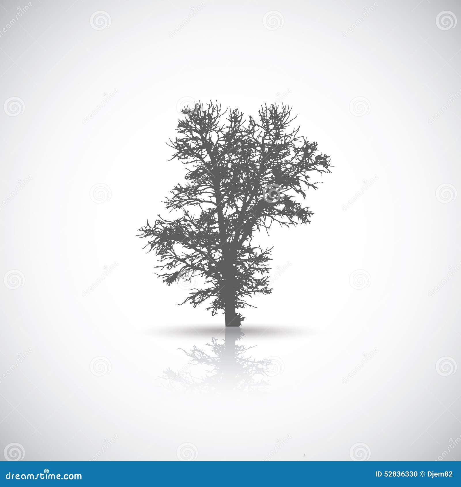 Vector tree stock vector. Illustration of farming, design - 52836330