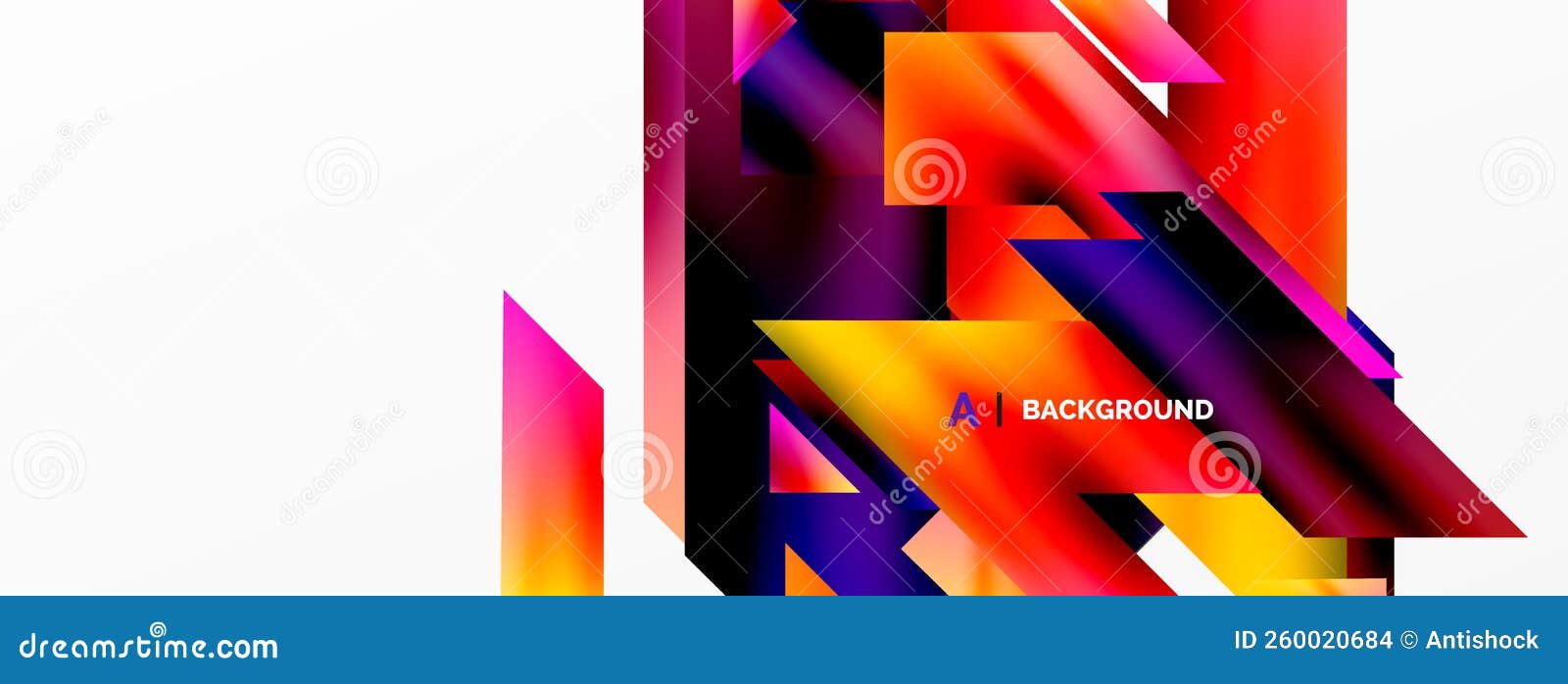 Vector Trendy Geometric Abstract Background Stock Vector - Illustration ...