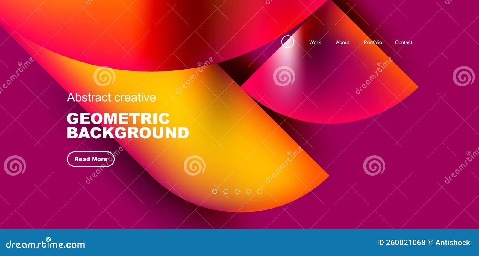 Vector Trendy Geometric Abstract Background Stock Vector - Illustration ...