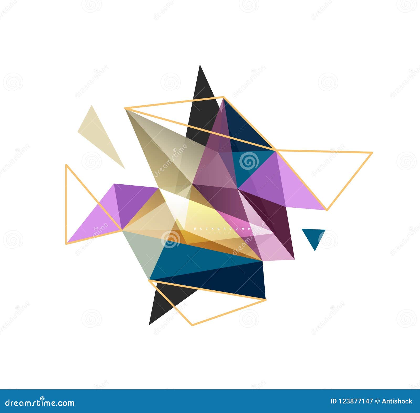 Vector Triangle Abstract Background, Low Poly Concept Stock Vector ... Vector Triangle Abstract Background, Low Poly Concept Stock Vector ...