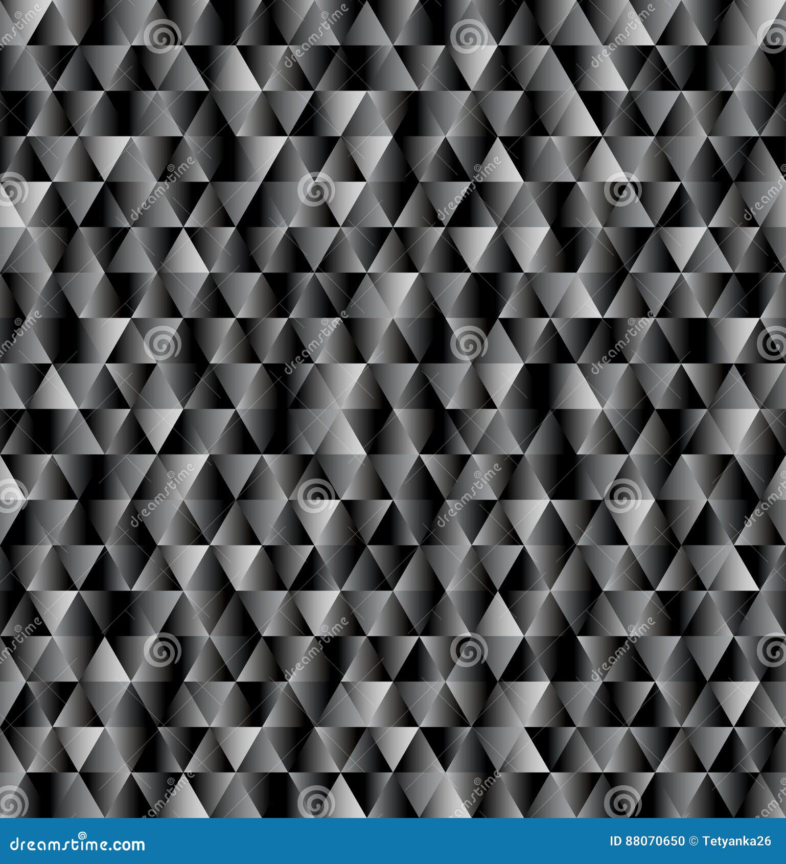 Grey Colors Futuristic Geometric Repeating Pattern With Circles And ...