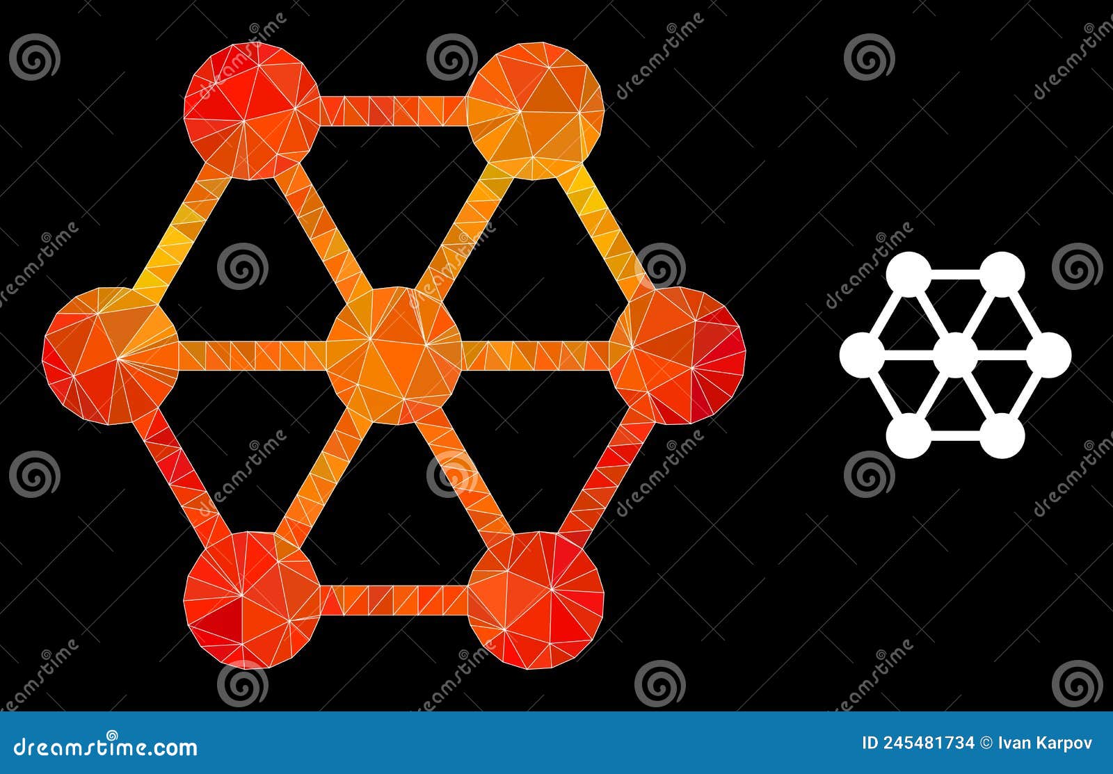 Node Connections Icon Recursive Composition And Scratched ISO 50001 ...