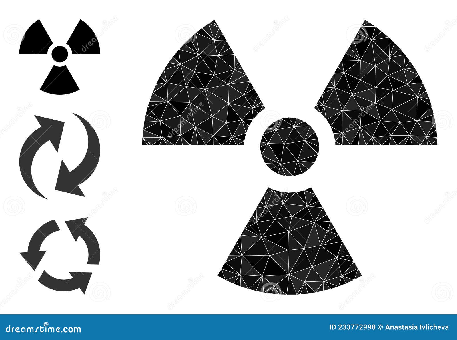 Vector Triangle Filled Radioactivity Icon and Similar Icons Stock ... Vector Triangle Filled Radioactivity Icon and Similar Icons Stock ...