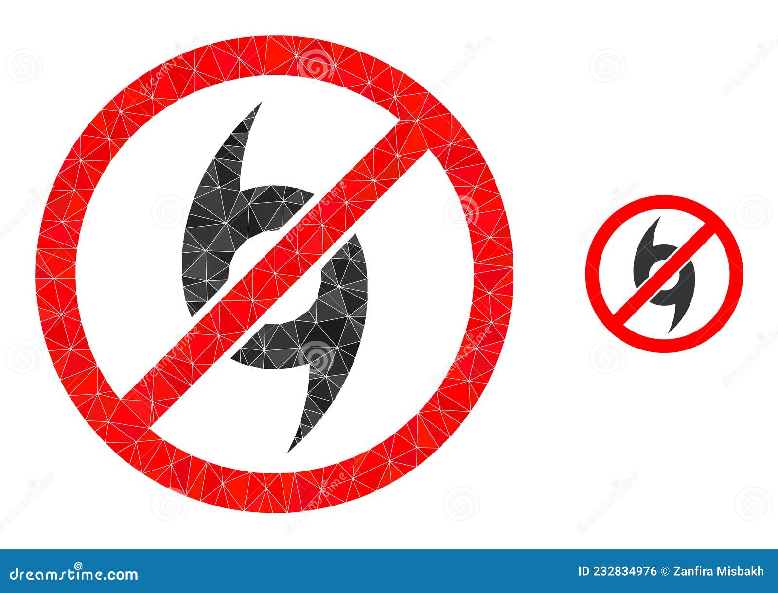 Vector Triangle Filled Stop Cyclone Icon Stock Vector - Illustration of ...