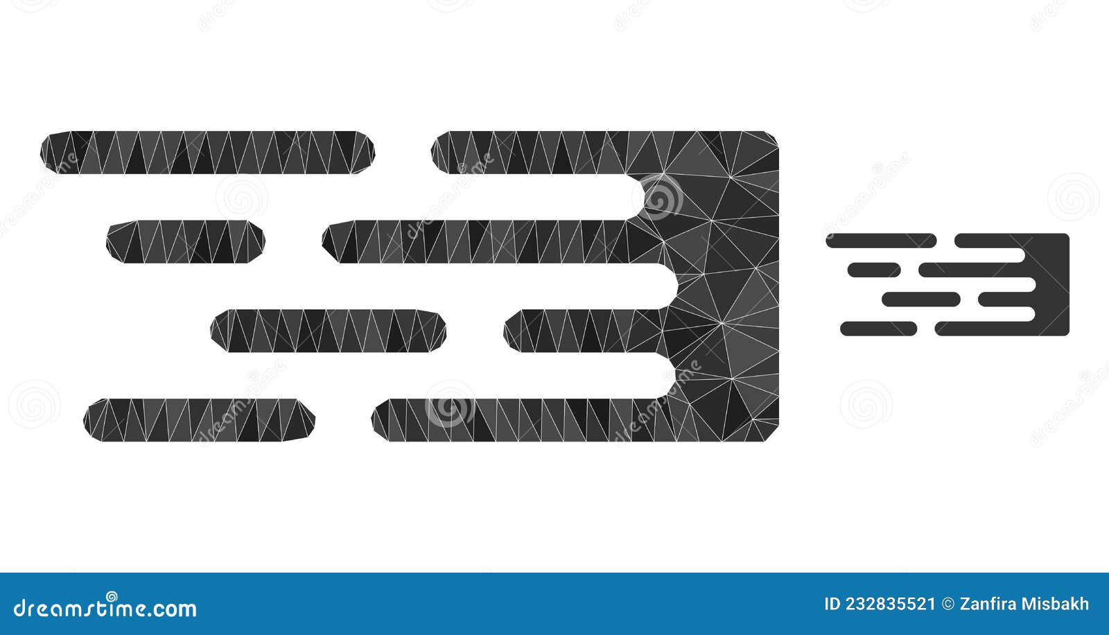 Vector Triangle Filled Transition Beam Icon Stock Vector - Illustration ...
