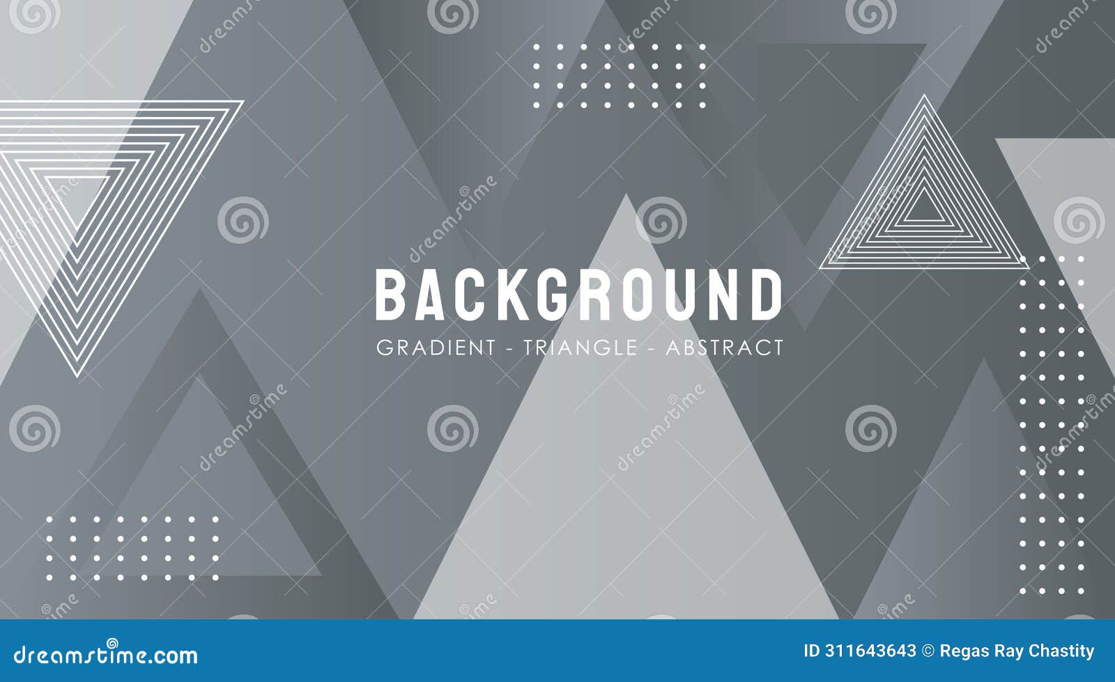 Vector Triangle Gradient Abstract Background Grey Theme Stock ...