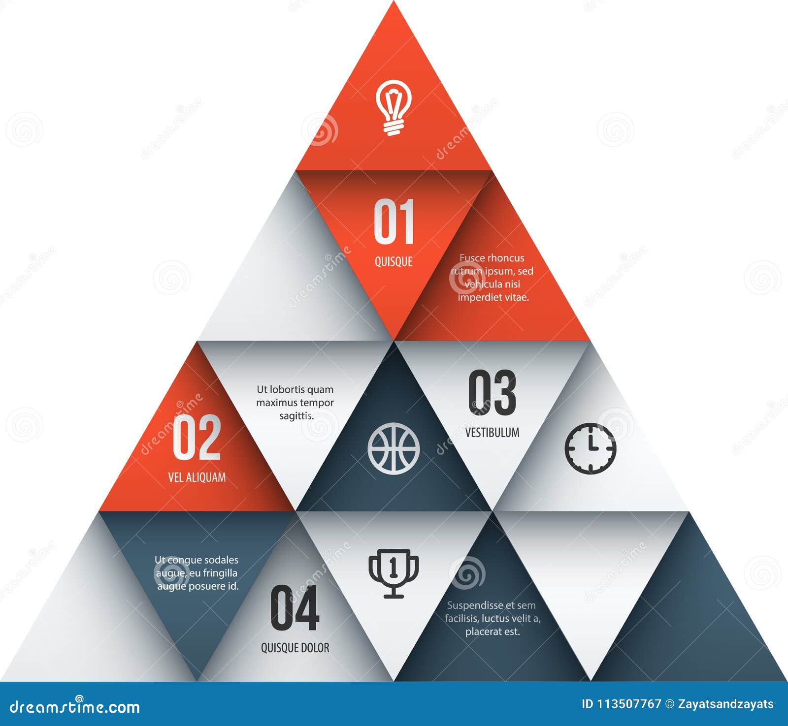 Abstract Presentation Template Stock Vector - Illustration of clean ...