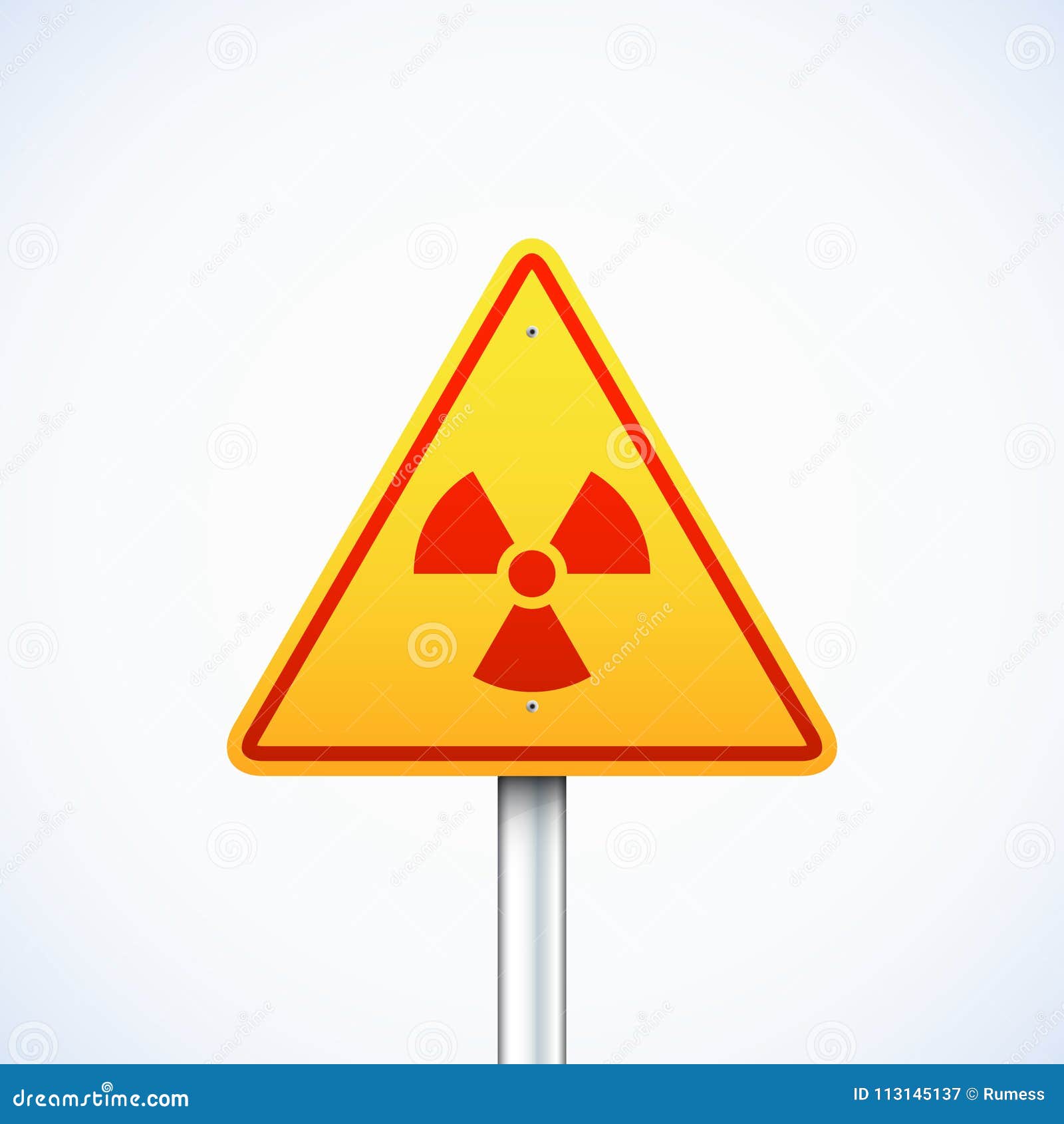 Set Triangle With Radiation, Infectious Waste, Molecule, Nuclear Bomb ...