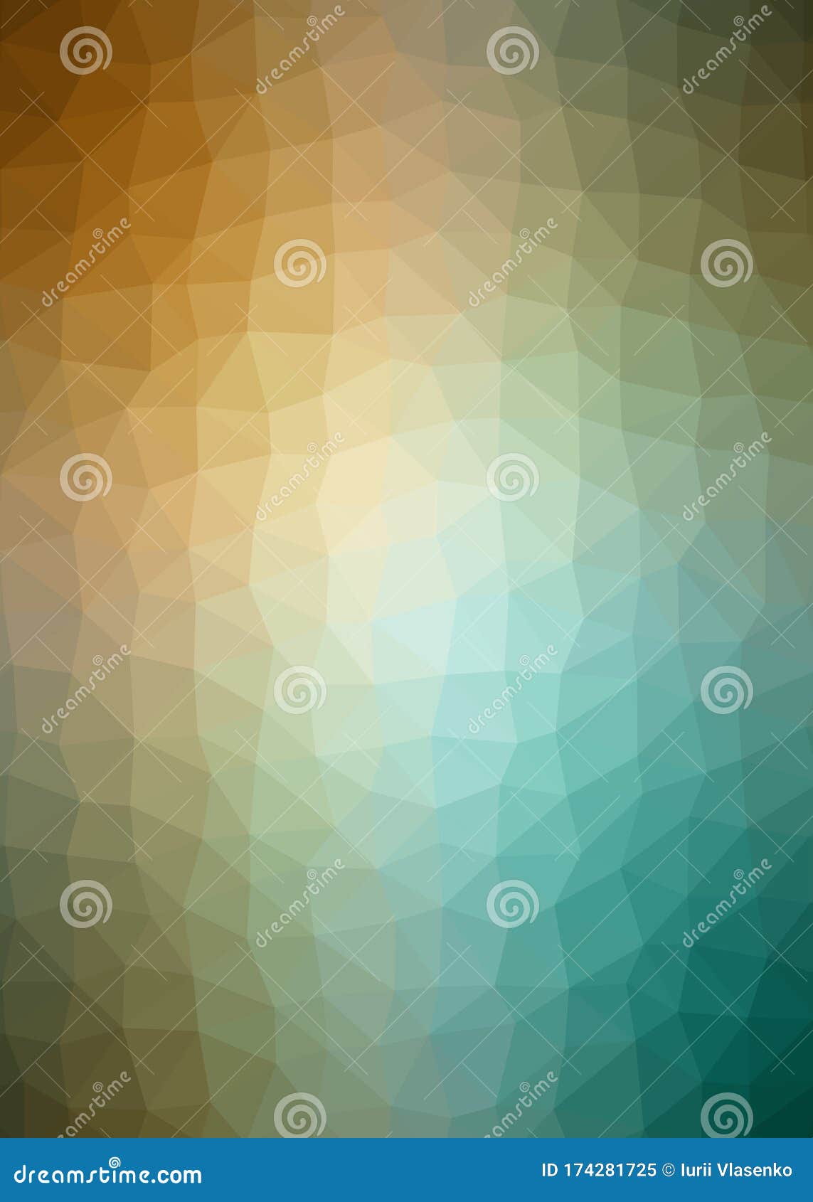Abstract Trianglify Gradient Generative Art Background Illustration ...