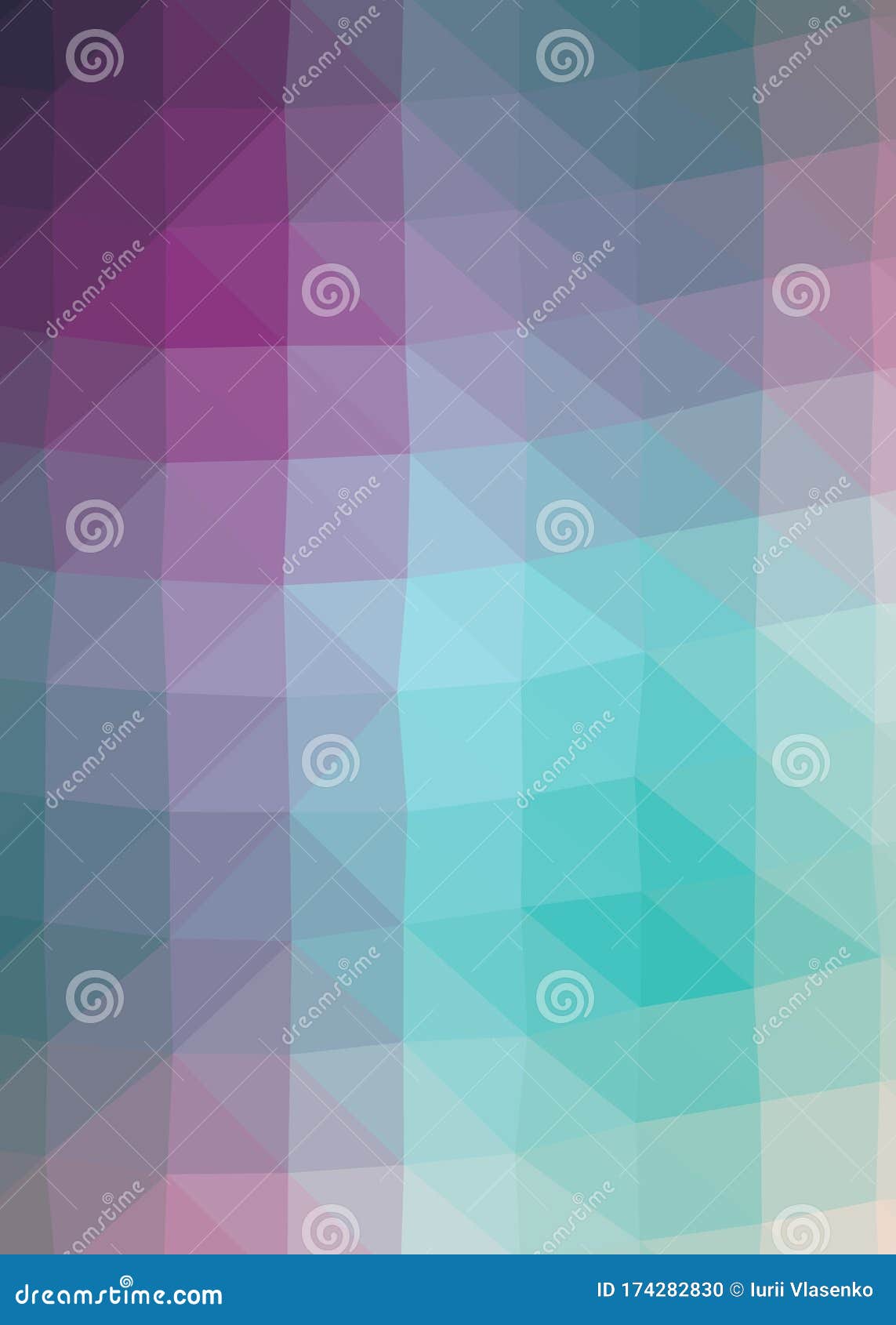 Abstract Trianglify Gradient Generative Art Background Illustration ...