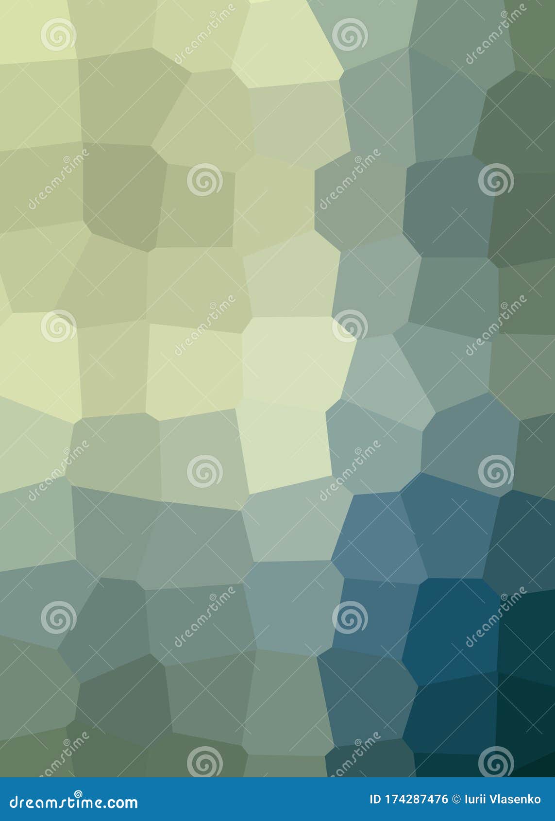 Abstract Low Polygon Gradient Generative Art Background Illustration ...