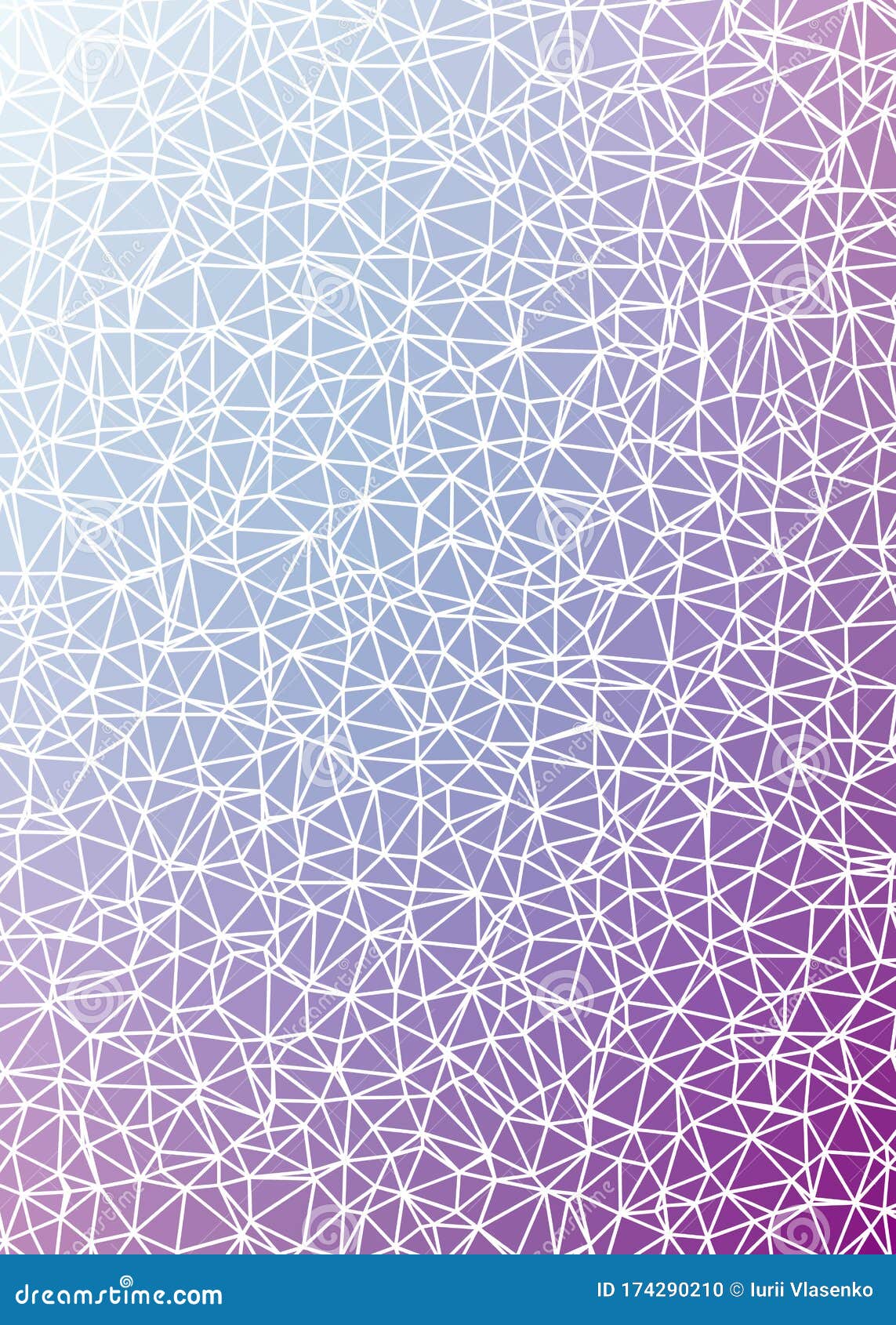 Abstract Low Polygon Gradient Generative Art Background Illustration Stock Vector - Illustration ...