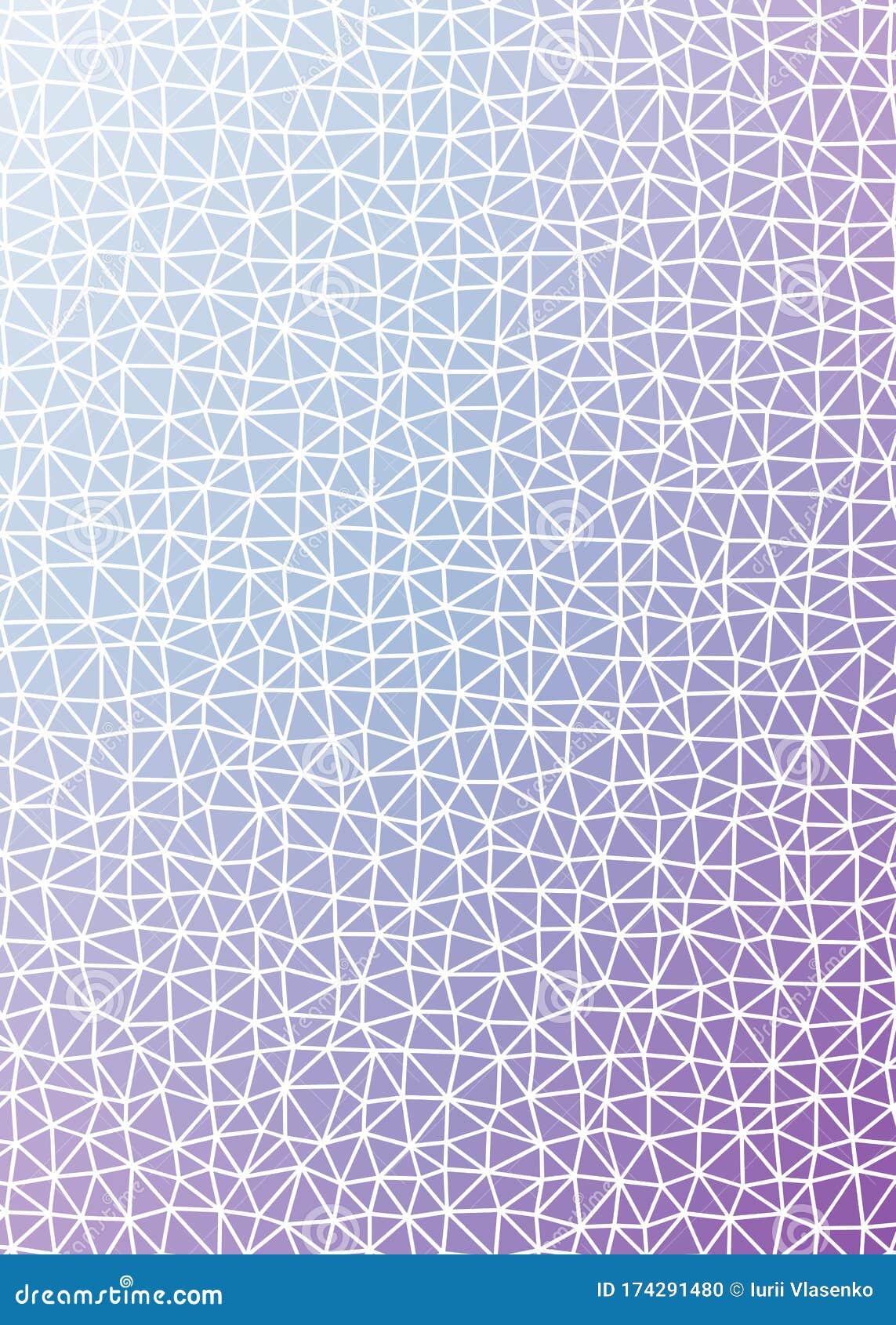 Abstract Low Polygon Gradient Generative Art Background Illustration ...