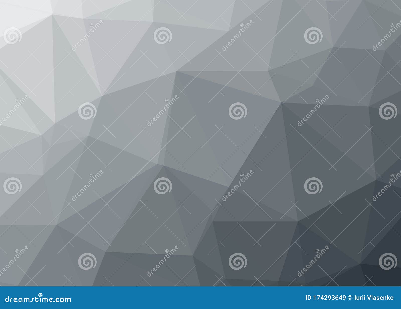 Abstract Low Polygon Gradient Generative Art Background Illustration ...