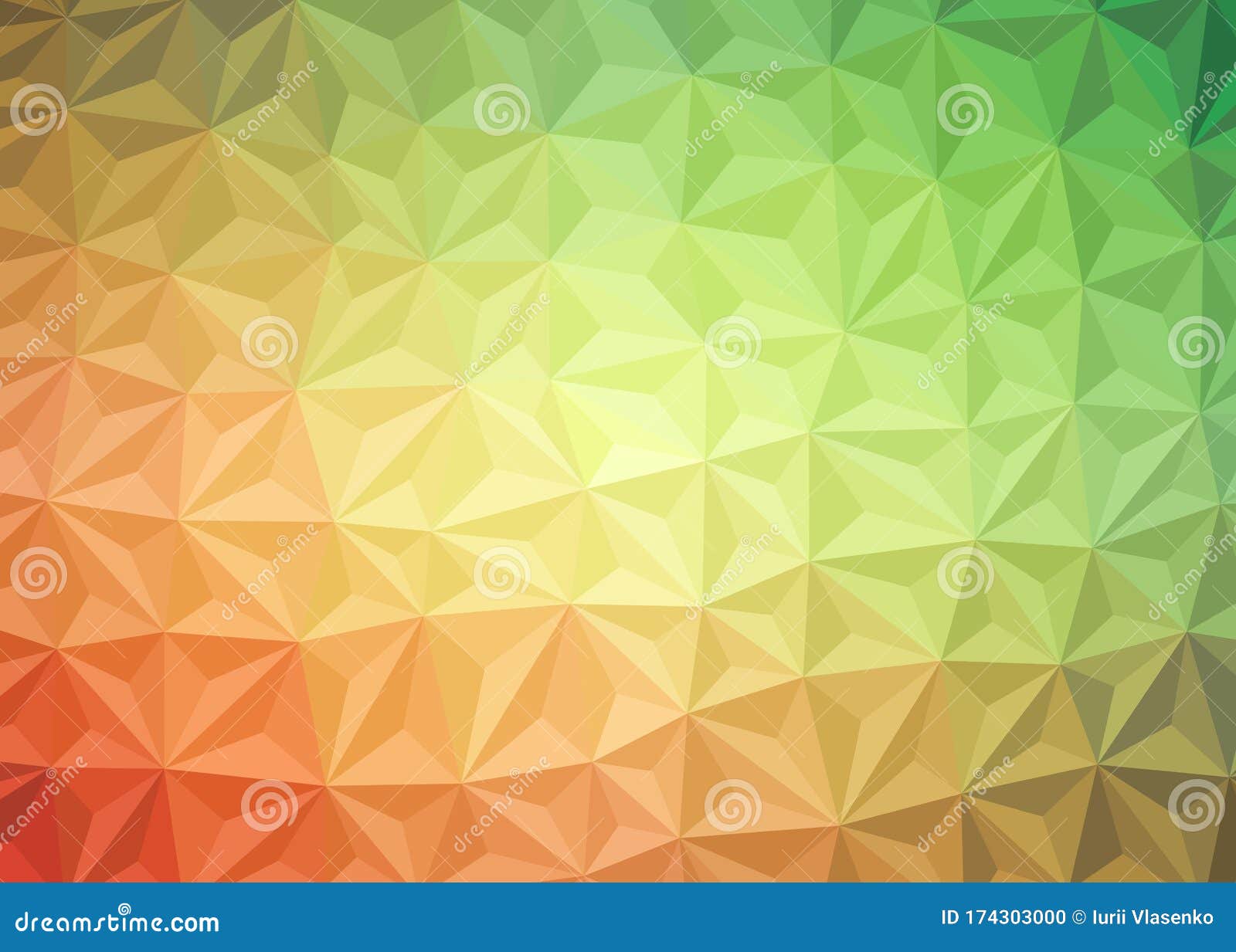 Abstract Low Polygon Gradient Generative Art Background Illustration Stock Vector - Illustration ...
