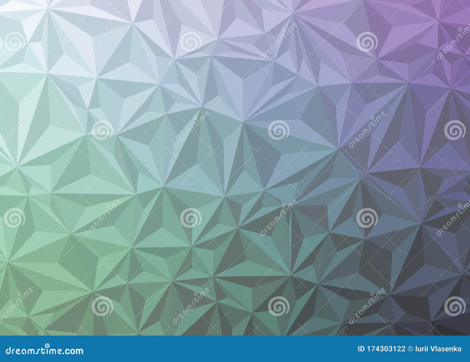 Abstract Low Polygon Gradient Generative Art Background Illustration Stock Vector - Illustration ...