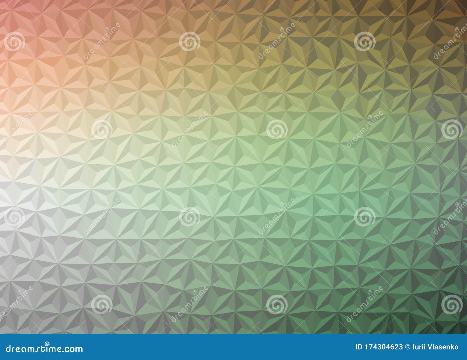 Abstract Low Polygon Gradient Generative Art Background Illustration ...