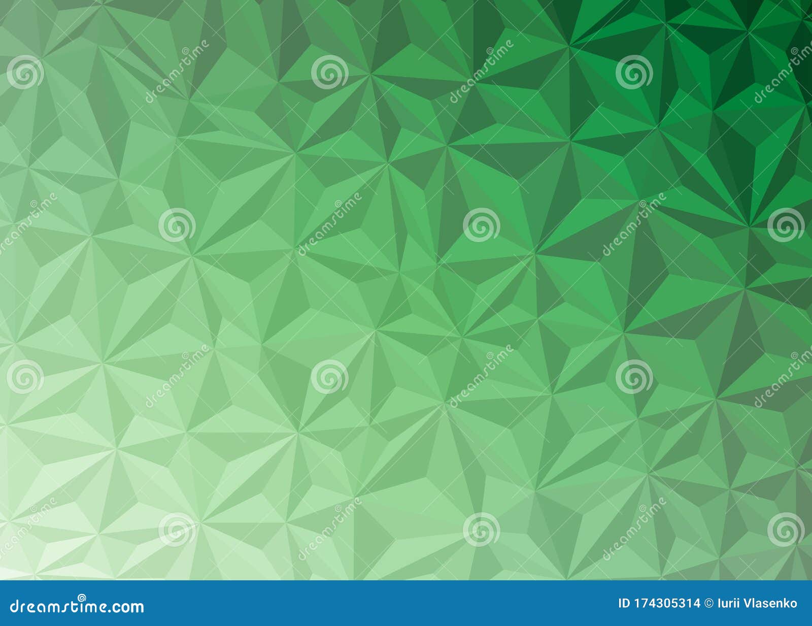 Abstract Low Polygon Gradient Generative Art Background Illustration ...