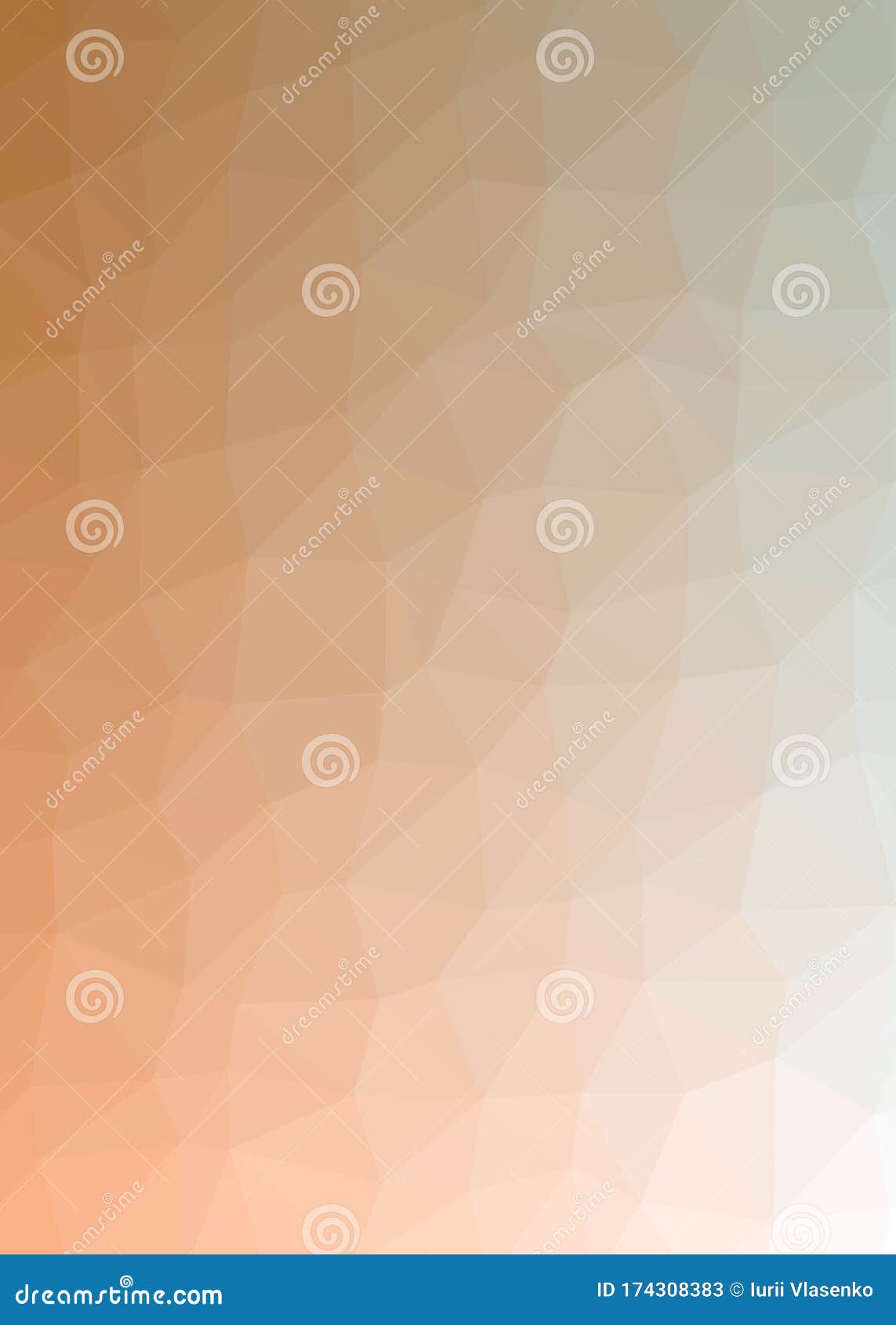 Abstract Low Polygon Gradient Generative Art Background Illustration ...
