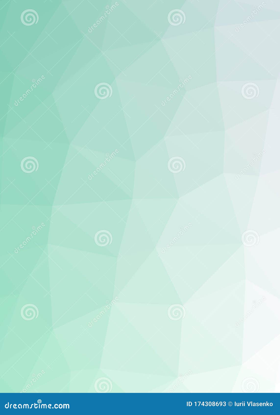 Abstract Low Polygon Gradient Generative Art Background Illustration ...
