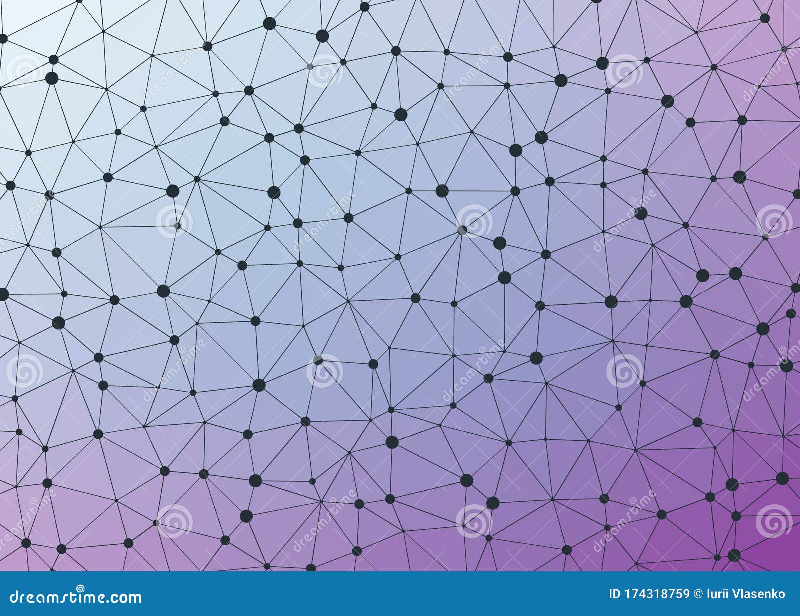 Abstract Low Polygon Gradient Generative Art Background Illustration ...