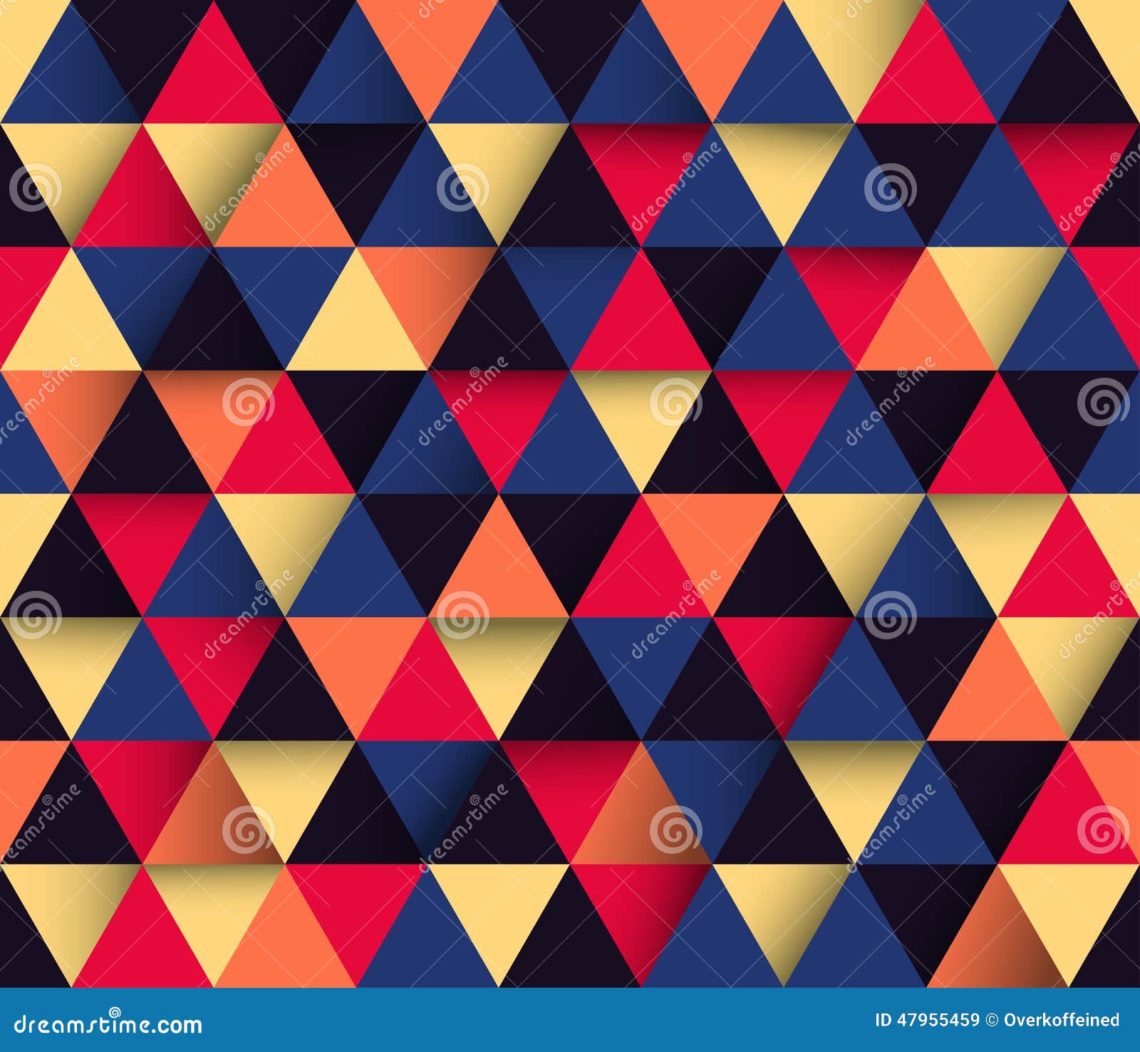 Vector Triangular Abstract Geometric Background Stock Vector ...