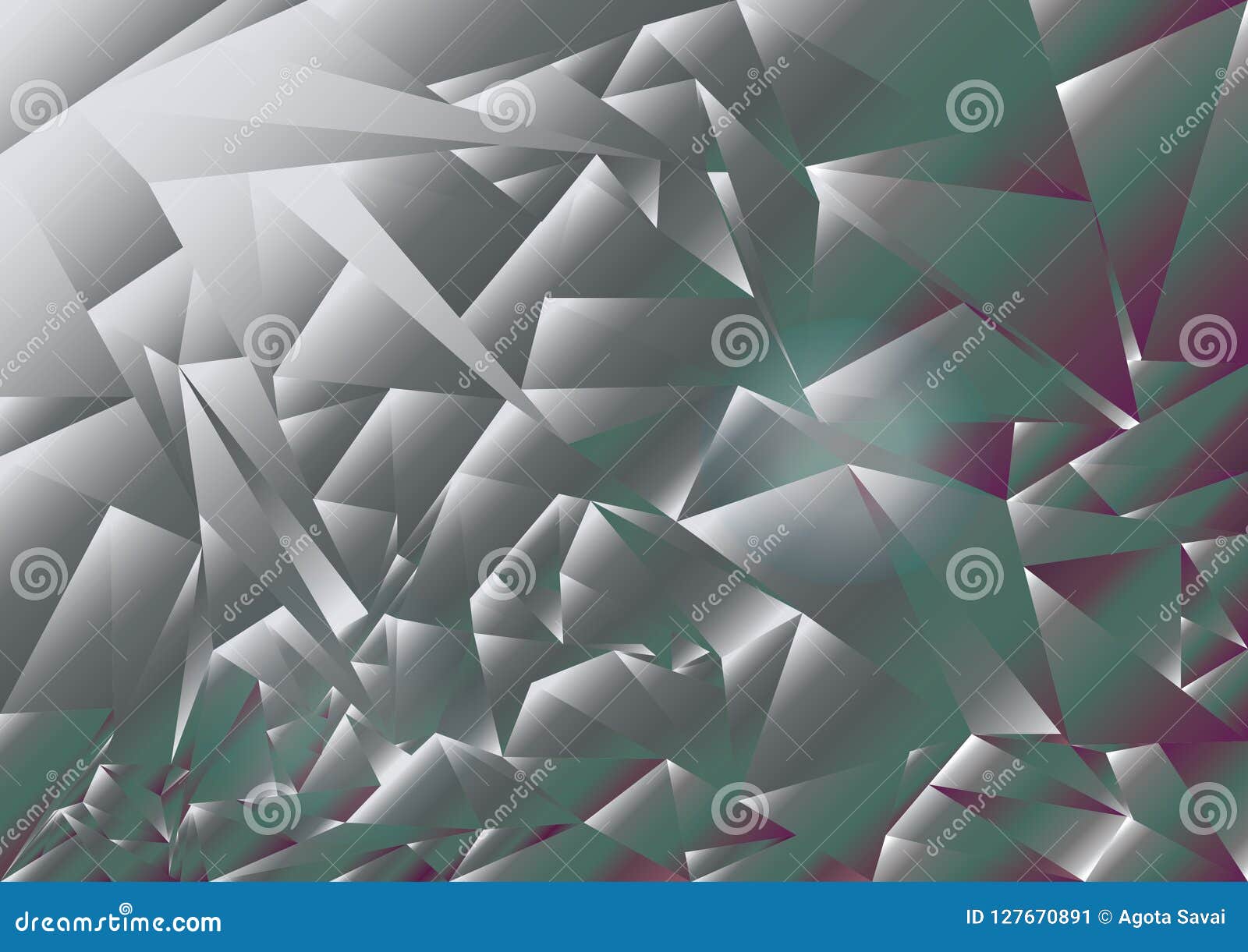 Vector Tricolor Triangle Background Stock Vector - Illustration of ...
