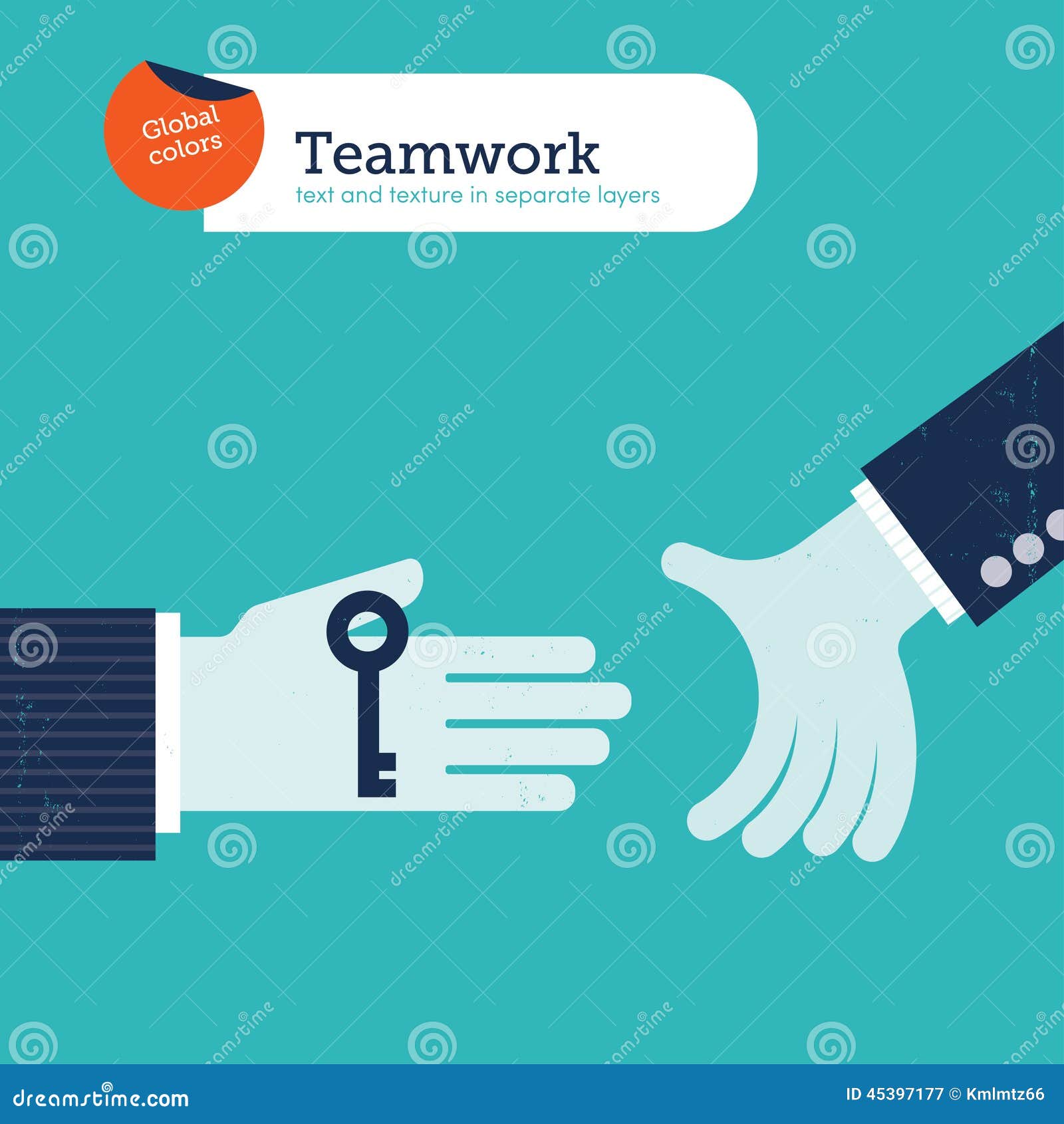 Vector Two Hands Offering a Key Stock Illustration - Illustration of ...
