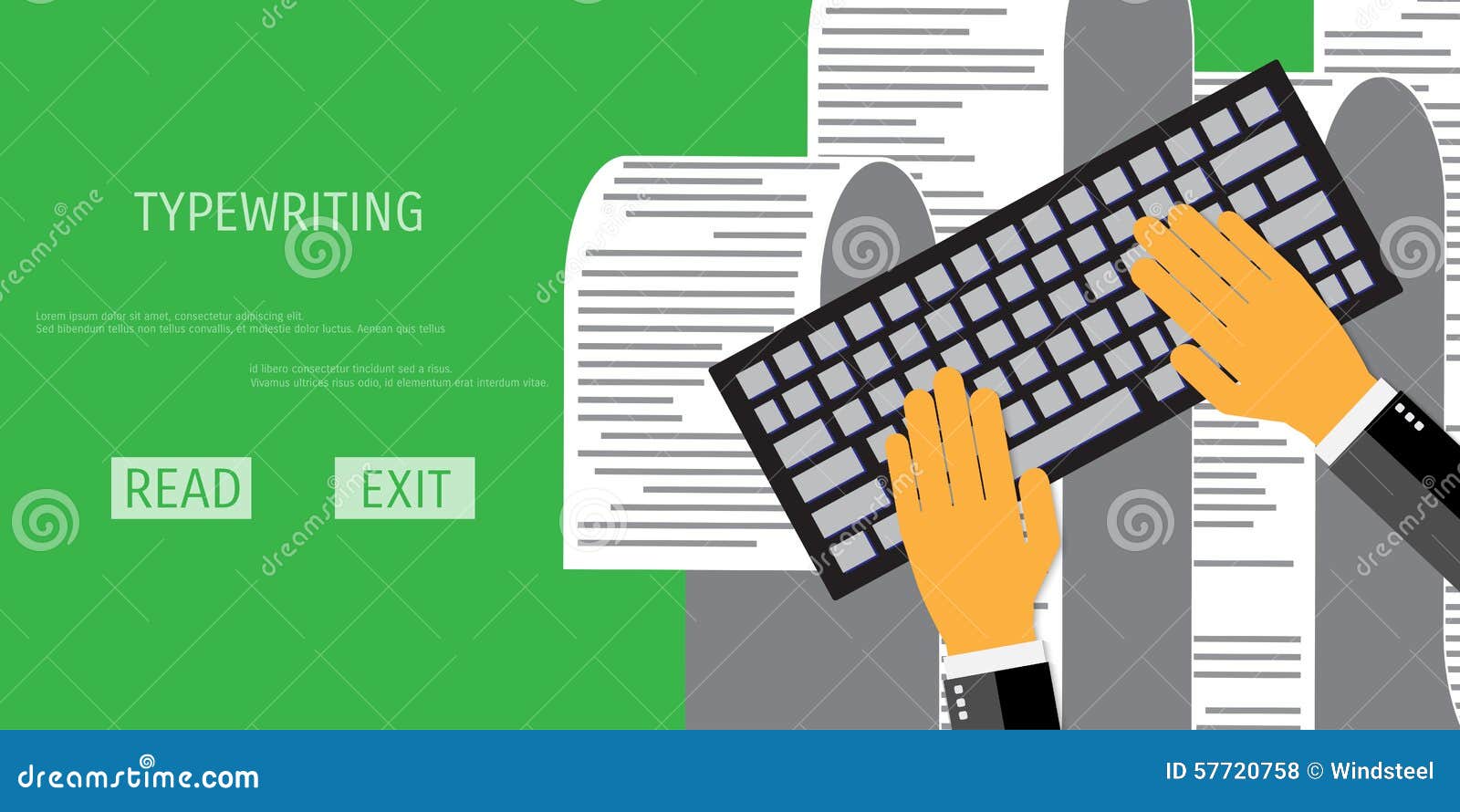 Vector typing web icon. stock vector. Illustration of online - 57720758